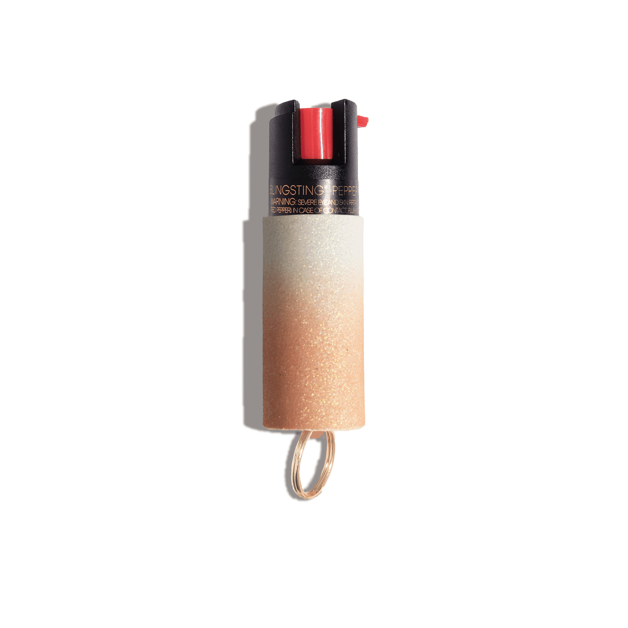 BLINGSTING Essentials Pepper Spray with Key Ring, Apricot Crush Ombre ...