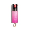 BLINGSTING Essentials Compact Pepper Spray with Key Ring, Pink Ombre ...