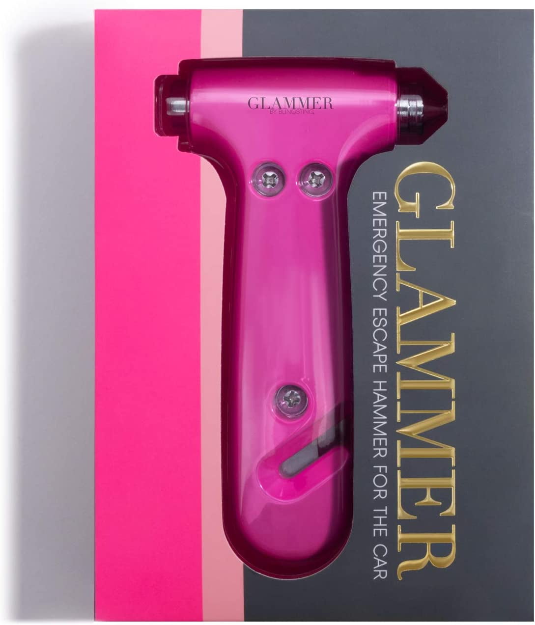 BLINGSTING Glammer Safety Hammer Pink - 1 Count - Walmart.com