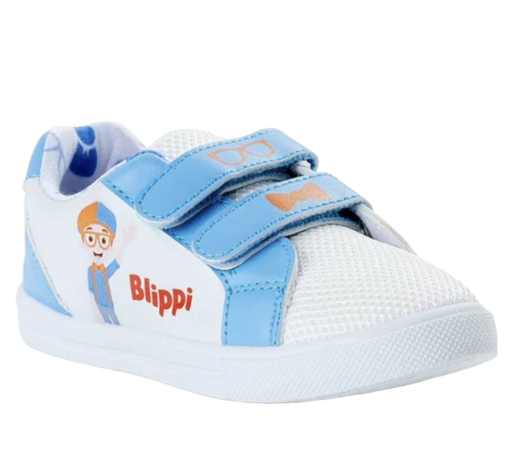 Blippi Officially Licensed Kids Low Top Sneakers for Toddlers - Walmart.com