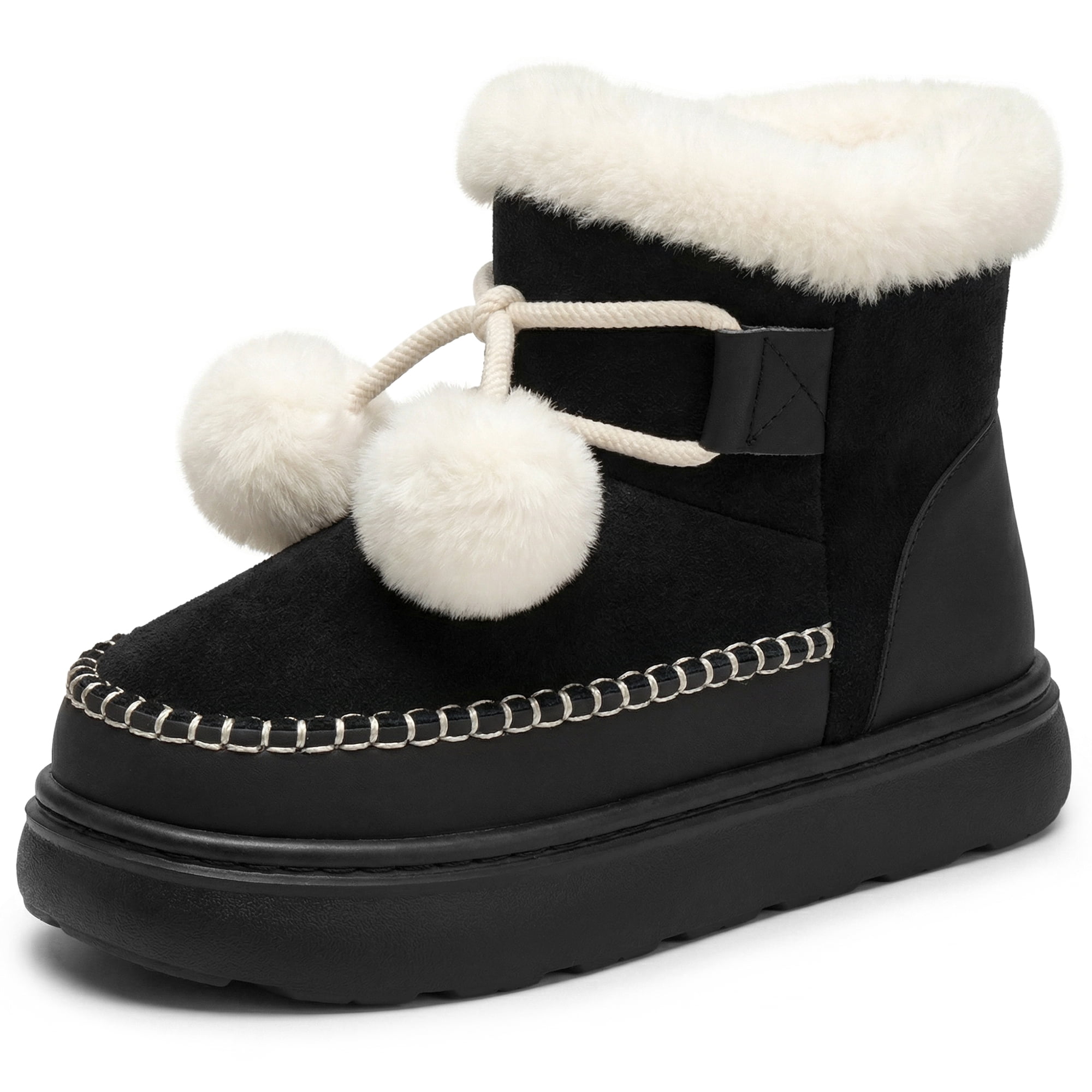 BLISSFUL STEP Women's Lightweight Winter Shoes Warm Comfortable ...