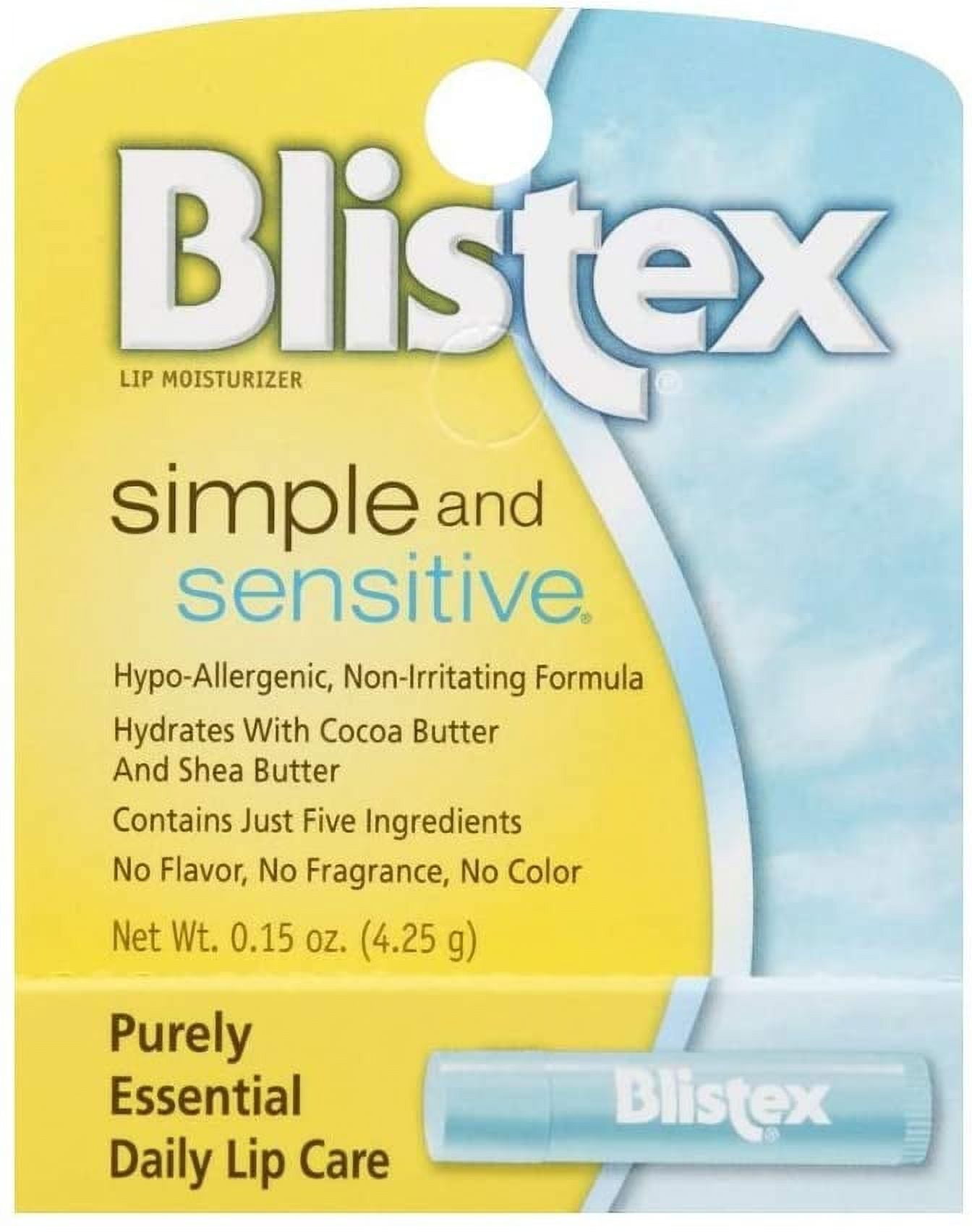 BLISTEX SIMPLE AND SENSITIVE (pack of 12) - Walmart.com