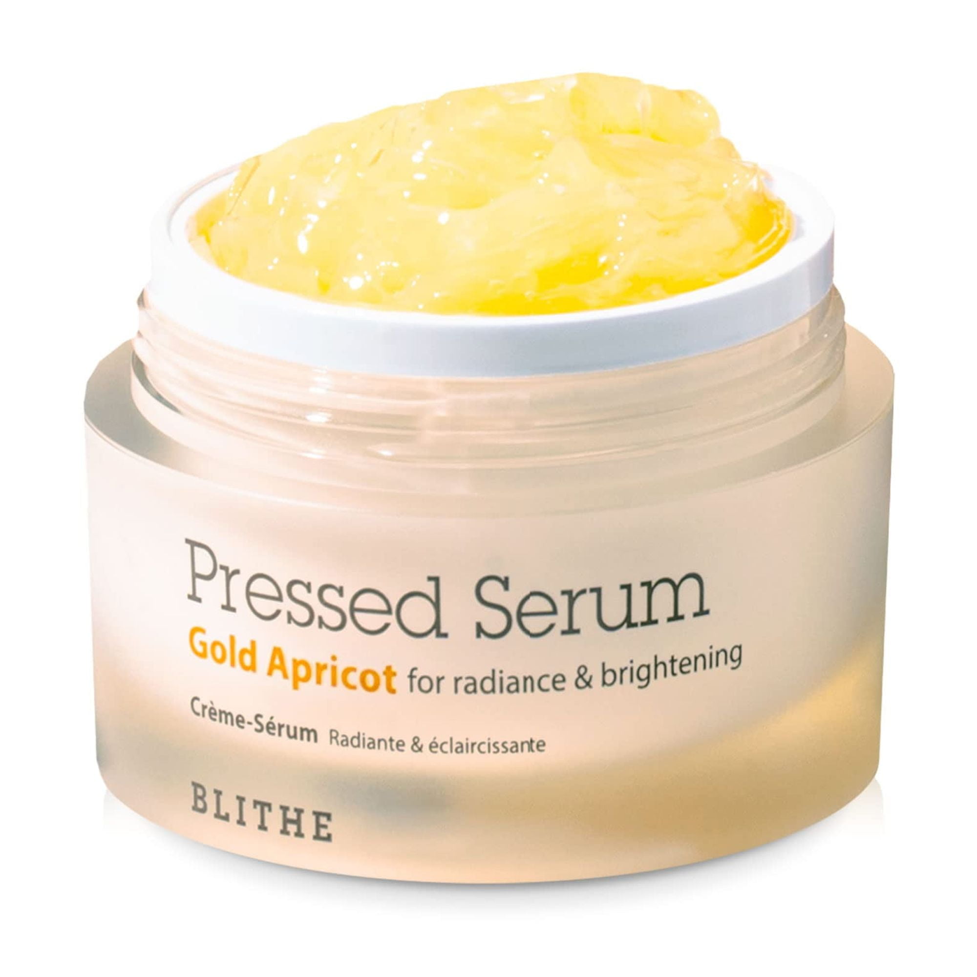 BLITHE Pressed Serum Gold SAF21 Apricot Glass Skin Korean Skincare Moisturizer/Serum ...