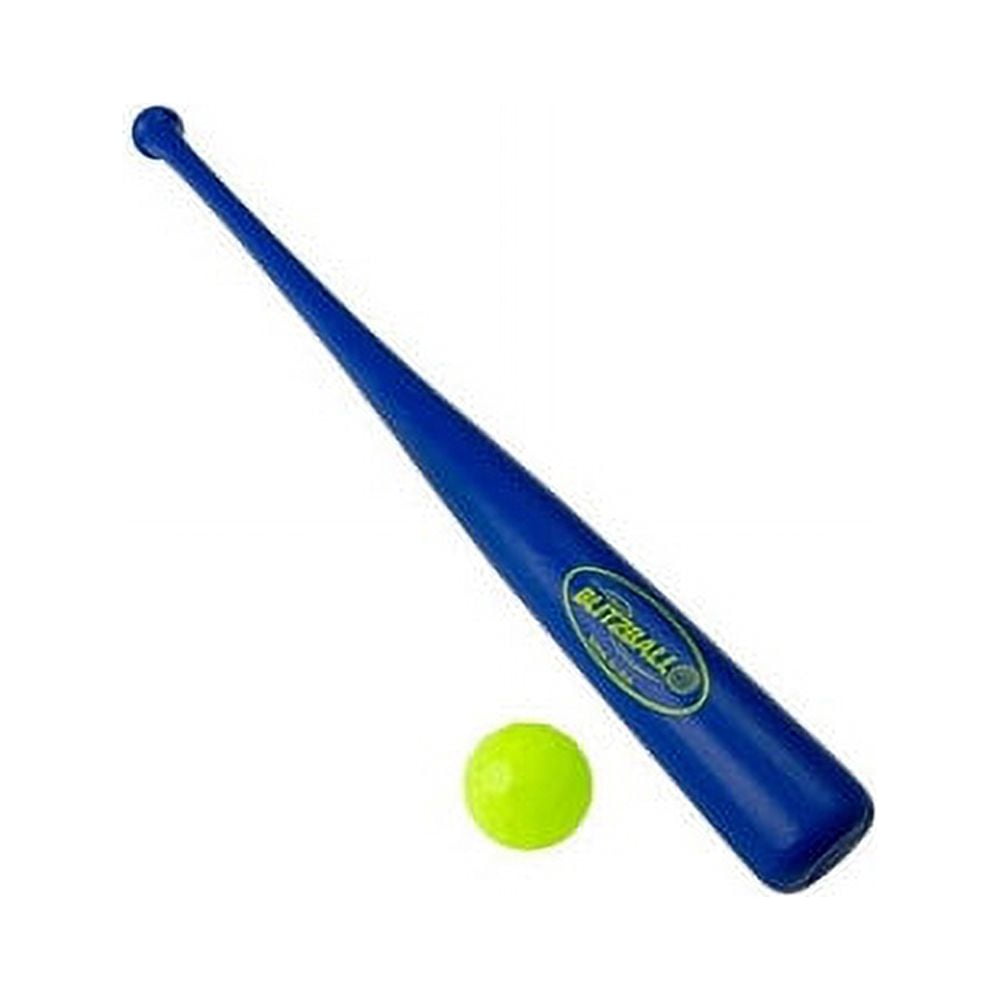 BLITZ B50470 BLITZBALL BASEBALL BAT BALL 16-PIECE DISPLAY - BLUE BATS ...