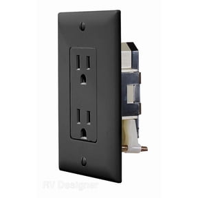 30 Amp 120V, NEMA TT-30R RV Flush Mount Power outlet,Straight Blade ...