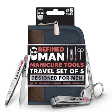 KUTZ 6 Piece Professional Style Nail & Facial Care Grooming Kit | Twist ...