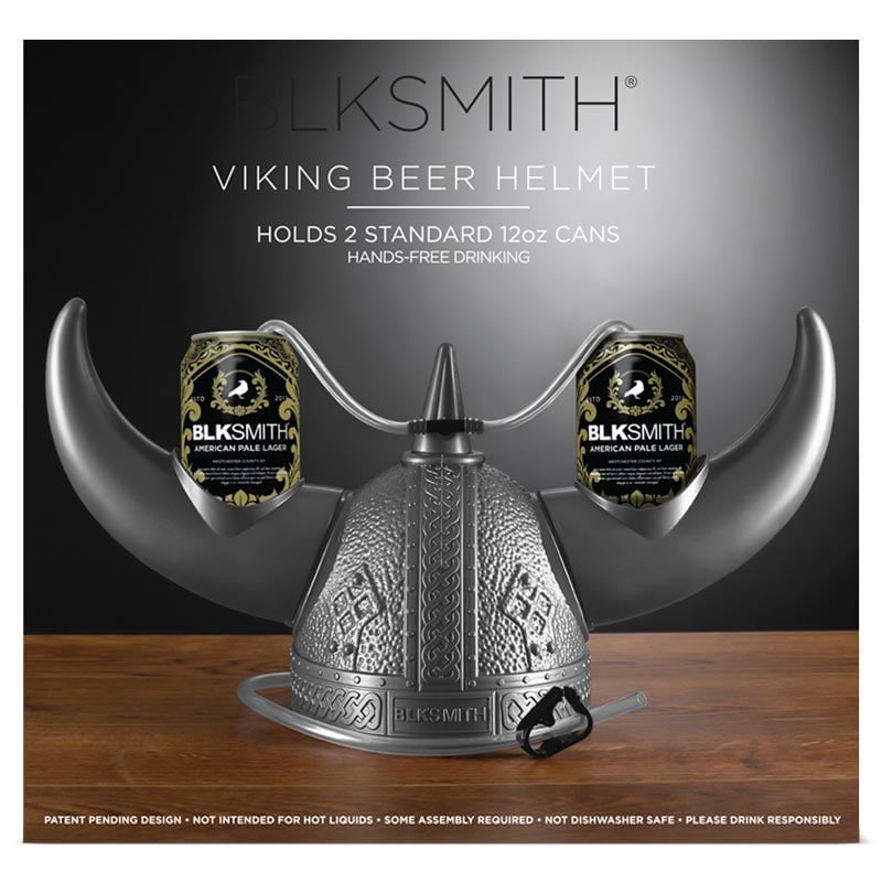 BLKSMITH Viking Drinking Hat | Viking Helmet | Drinking Accessories for ...