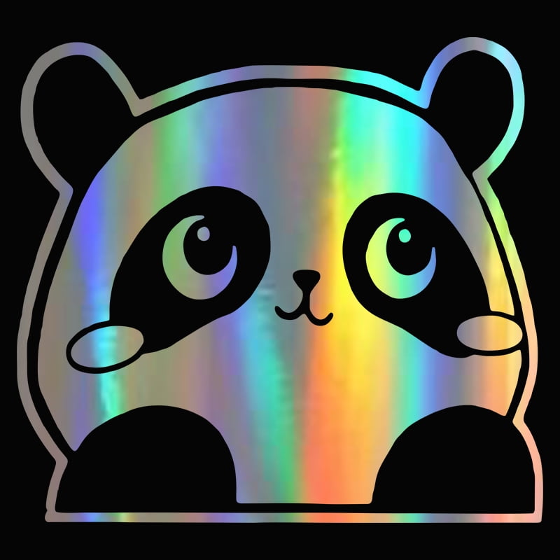 BLKUOPAR Peeking Panda Car Stickers Vinyl ATV Creative Decal Cute ...