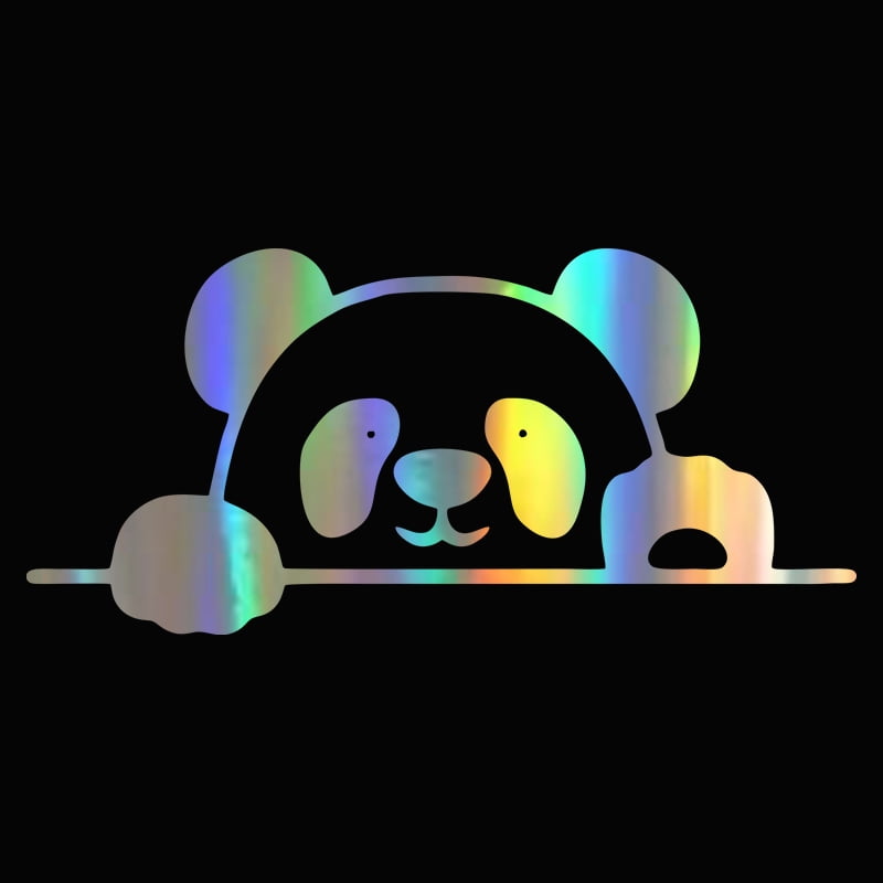 BLKUOPAR Peeking Panda Car Stickers Vinyl ATV Creative Decal Cute ...