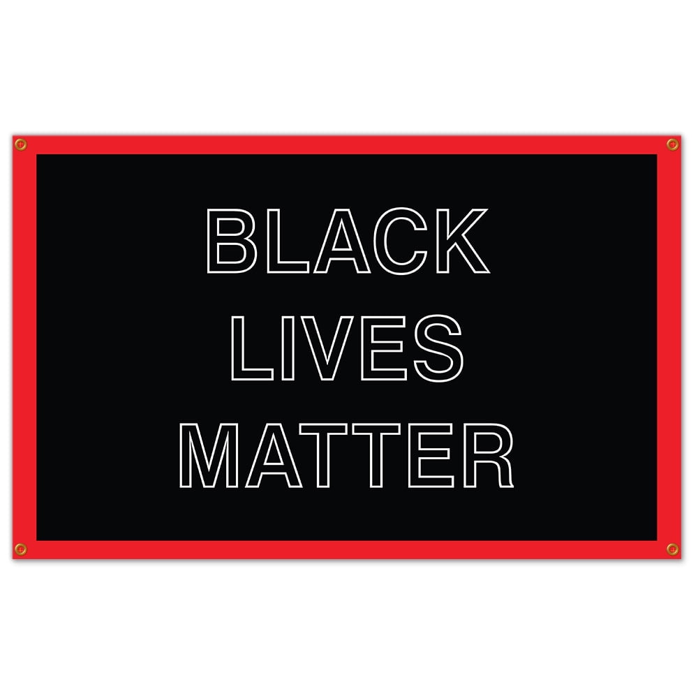 BLM Banner Black Lives Matter | 36" X 60" Banner | Protect your ...
