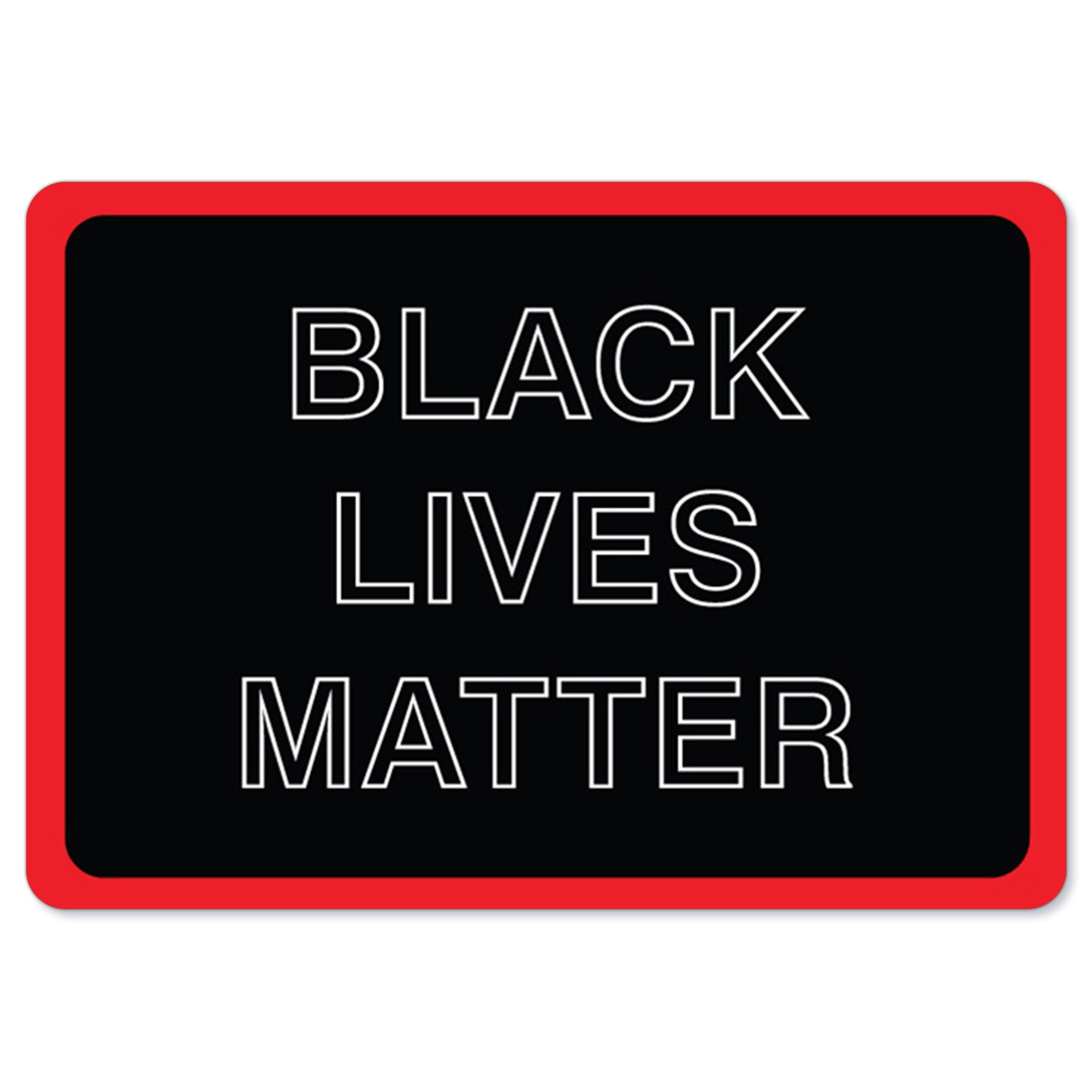 BLM Sign - Black Lives Matter | Peel And Stick Wall Graphic | Protect ...