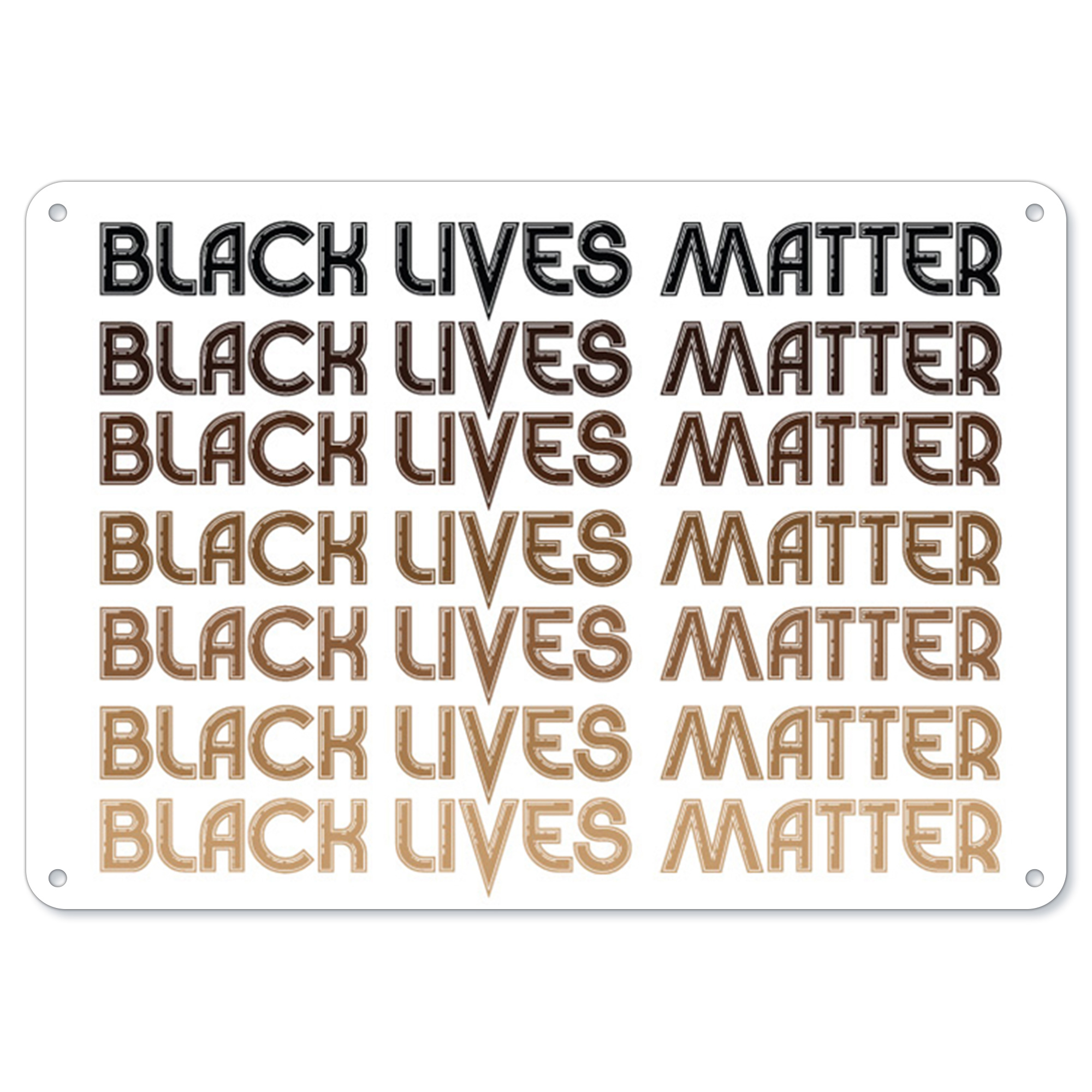 BLM Sign - Black Lives Matter | Plastic Sign | Protect Your Business ...