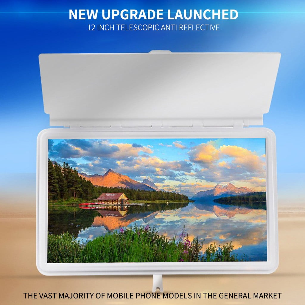 BLNVKOP 12’’HD Phone Screen Magnifier Screen Magnifier For Cellphone ...