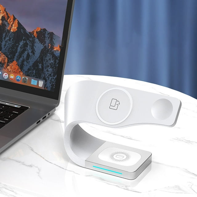 Blnvkop 4 In 1 Magnetic Wireless Charger Station Type Cusb Interface Mode Fast Wireless