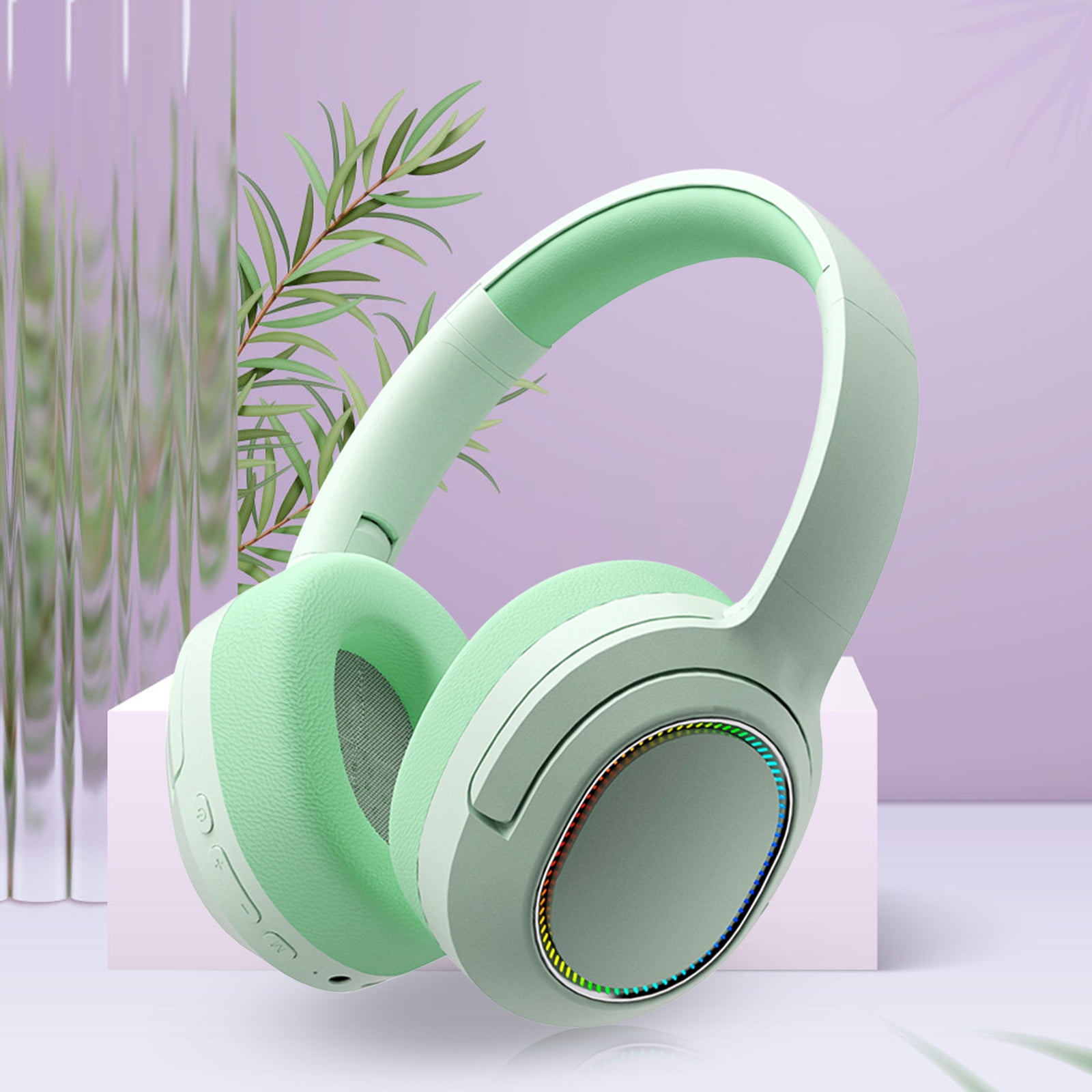 BLNVKOP 5.3 Subwoofer Head-Mounted Foldable Headphones - Built-in Mic ...