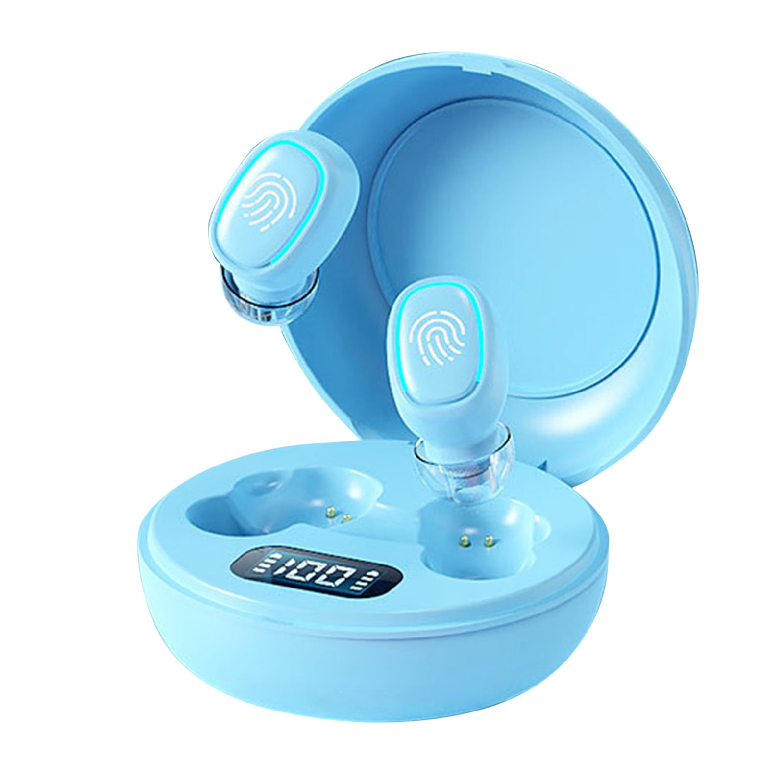 BLNVKOP C1 TWS-Wireless Headset 5.0 Sport Headset Portable Charging Box ...