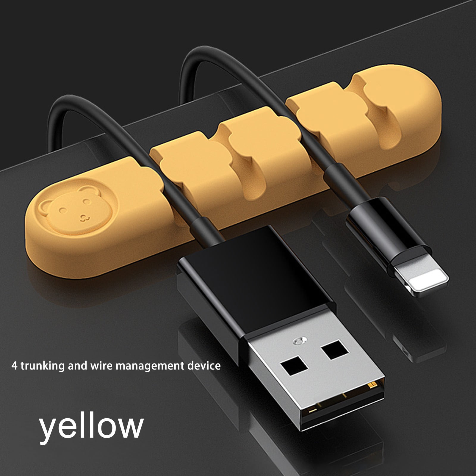 BLNVKOP Cable Clips Management Self Adhesive Cord Organizer Desktop USB ...