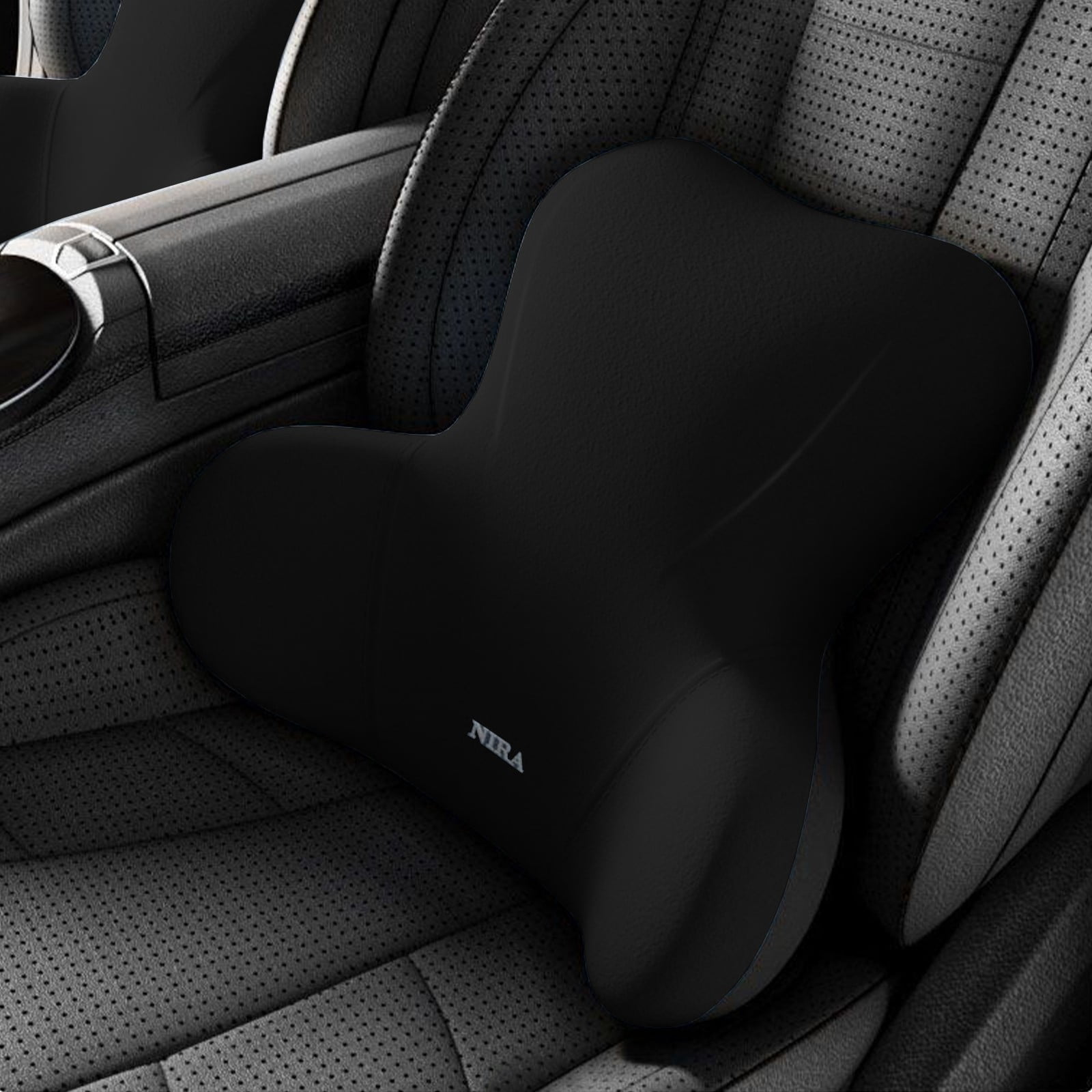 BLNVKOP Car Cushion Seat Automotive Headrest Lumbar Memory Foam Lumbar ...