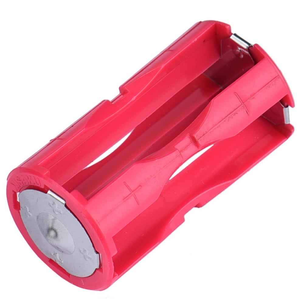 BLNVKOP Cell Adapter Battery DC 1.5V Case Box 4 AAA to 1 C Size ...