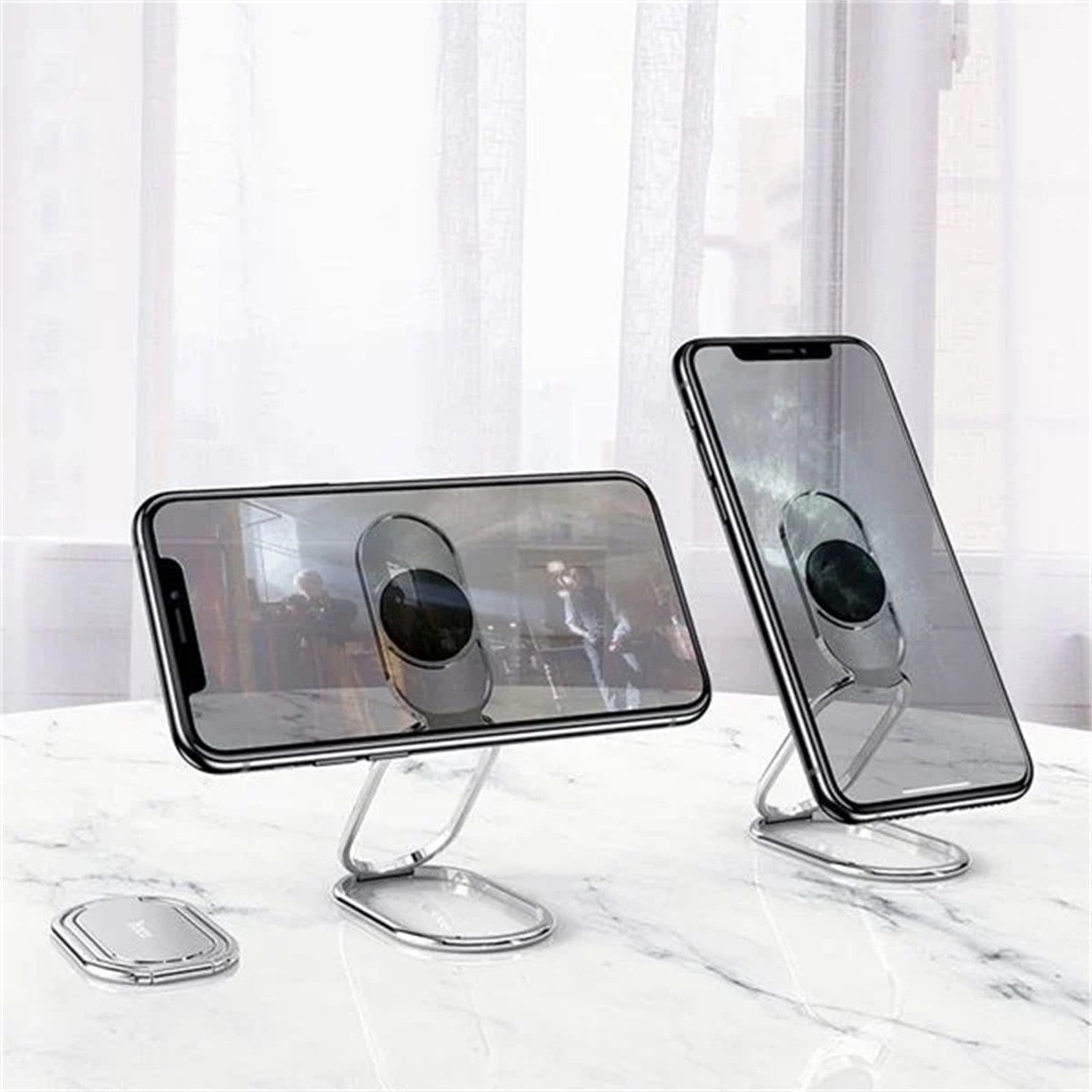 BLNVKOP Cell Phone Finger Stand Car Metal Rotating Magnetic Grip ...