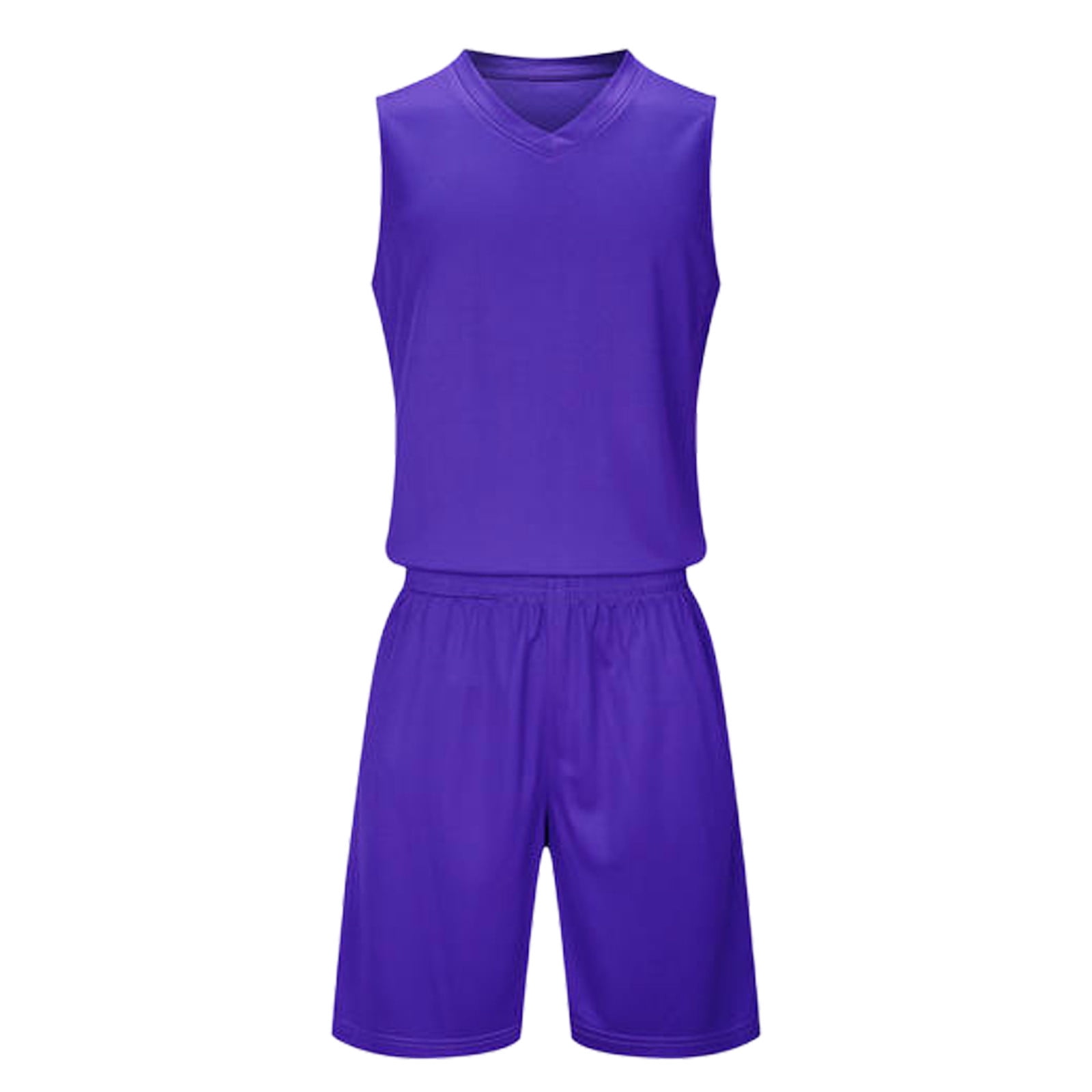 BLNVKOP Children's Solid Color Football Suit Set for Campus Sports ...