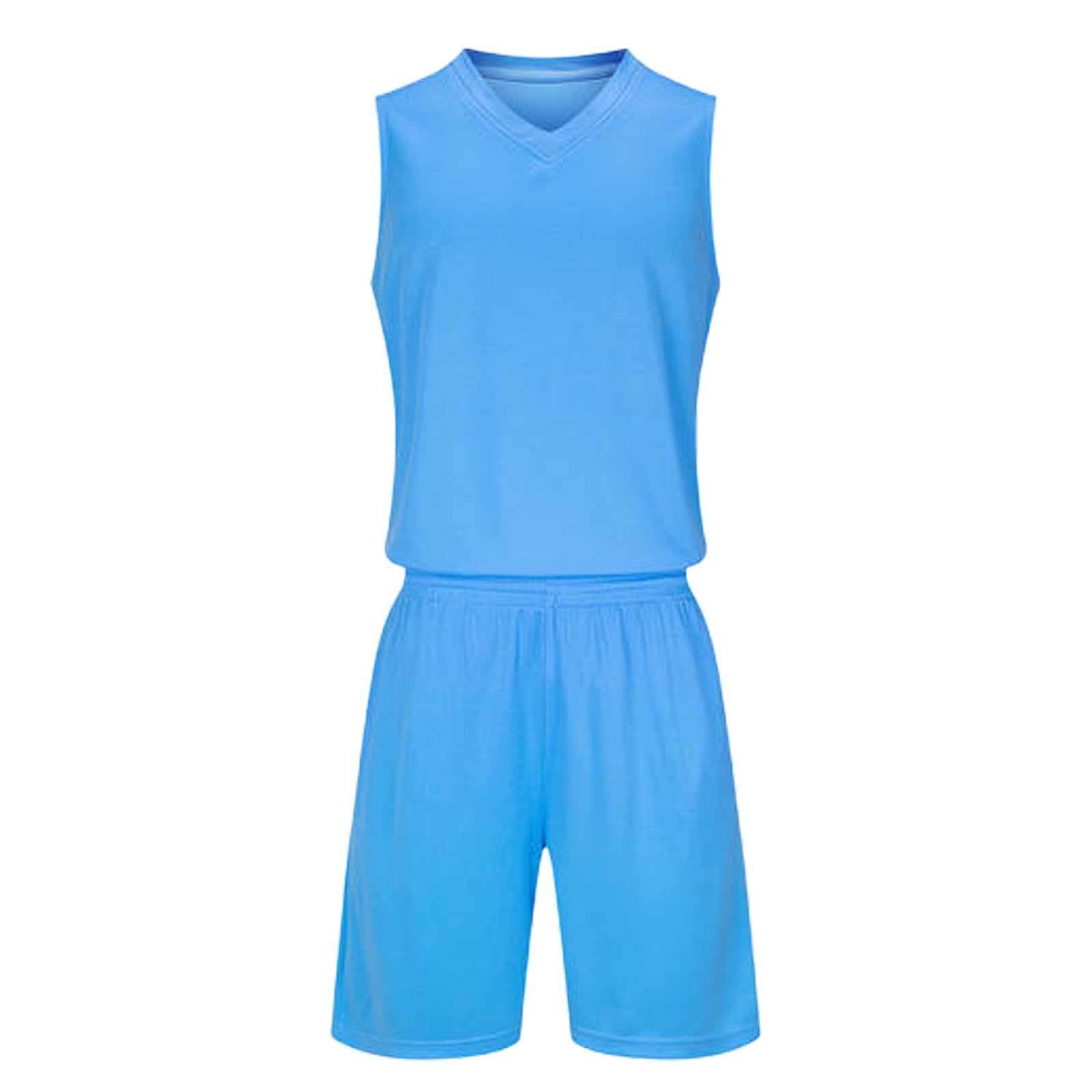 BLNVKOP Children's Solid Color Football Suit Set for Campus Sports ...