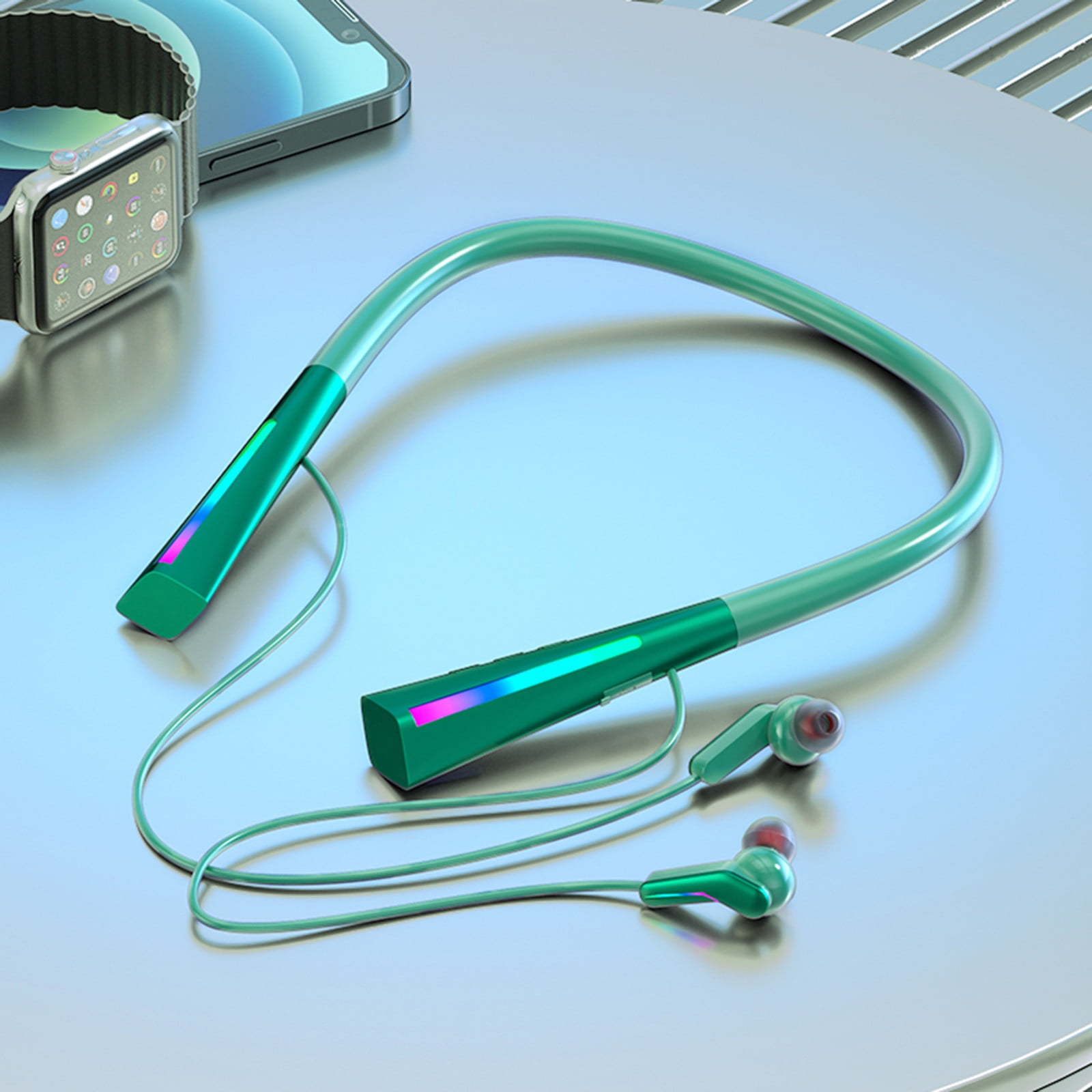 BLNVKOP Clearance Long Life RGB In Ear Wireless Sports Headset ...