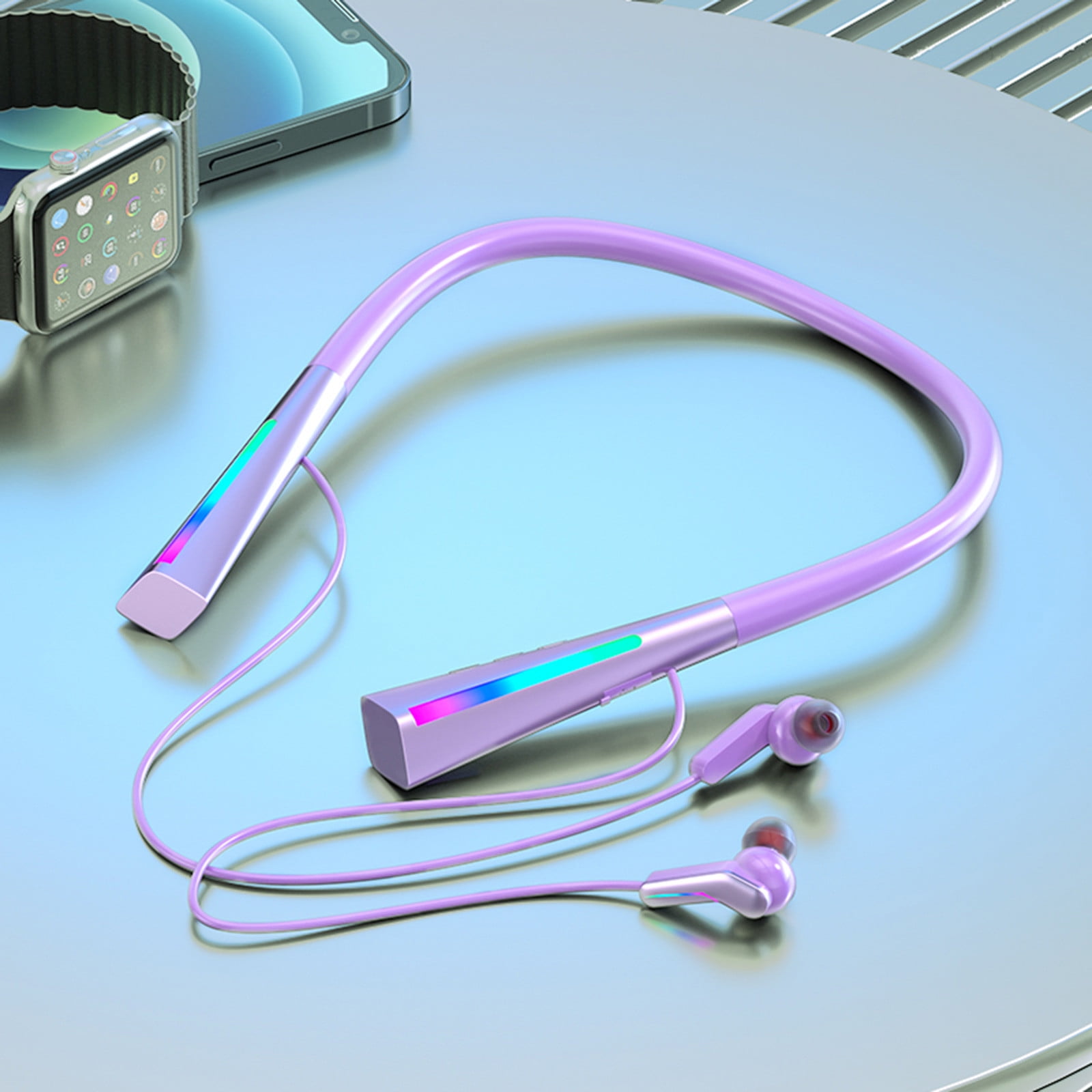 BLNVKOP Long Life RGB In Ear Wireless Sports Headset - Walmart.com