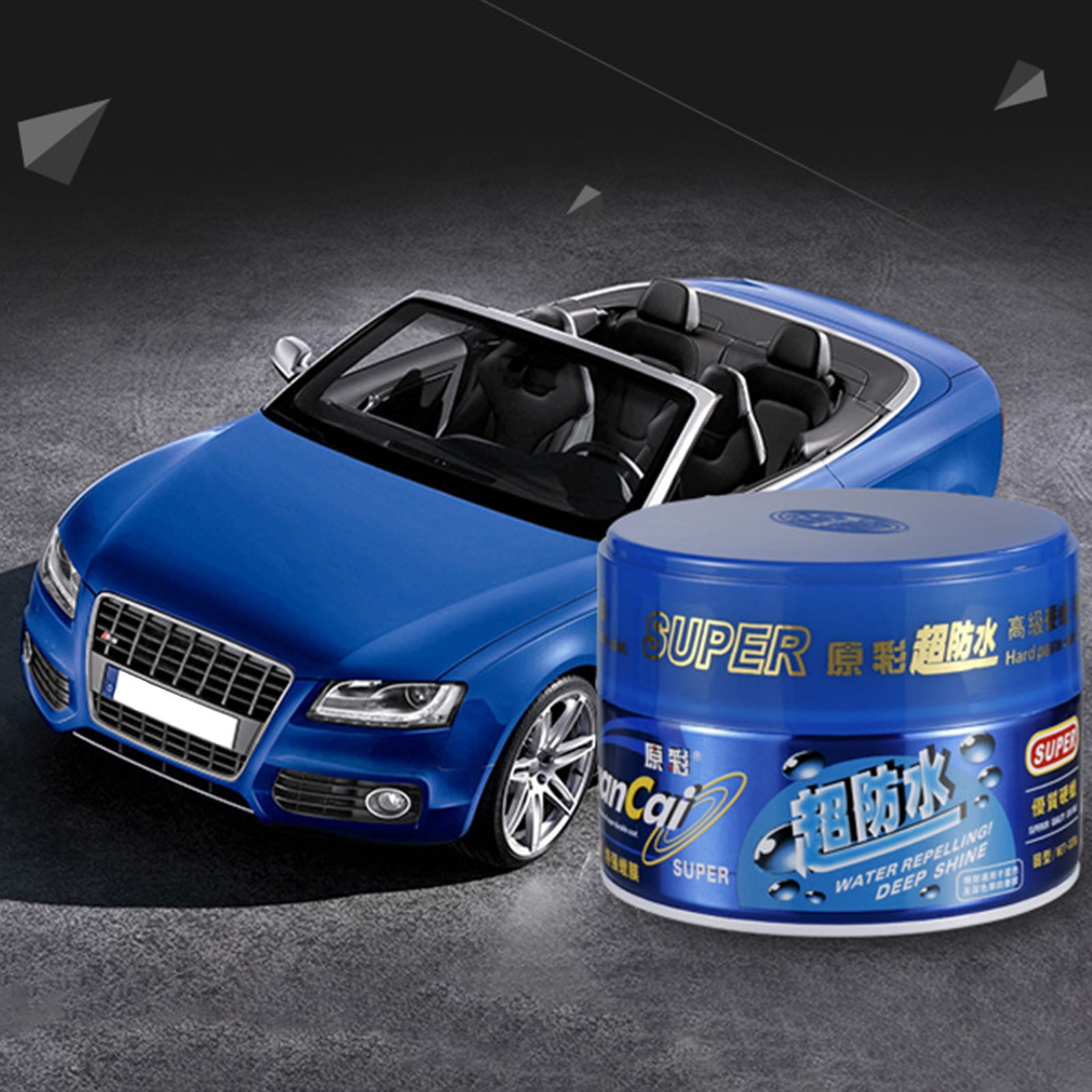 BLNVKOP Color Car Wax Black White Car Special Car Wax Waxing ...