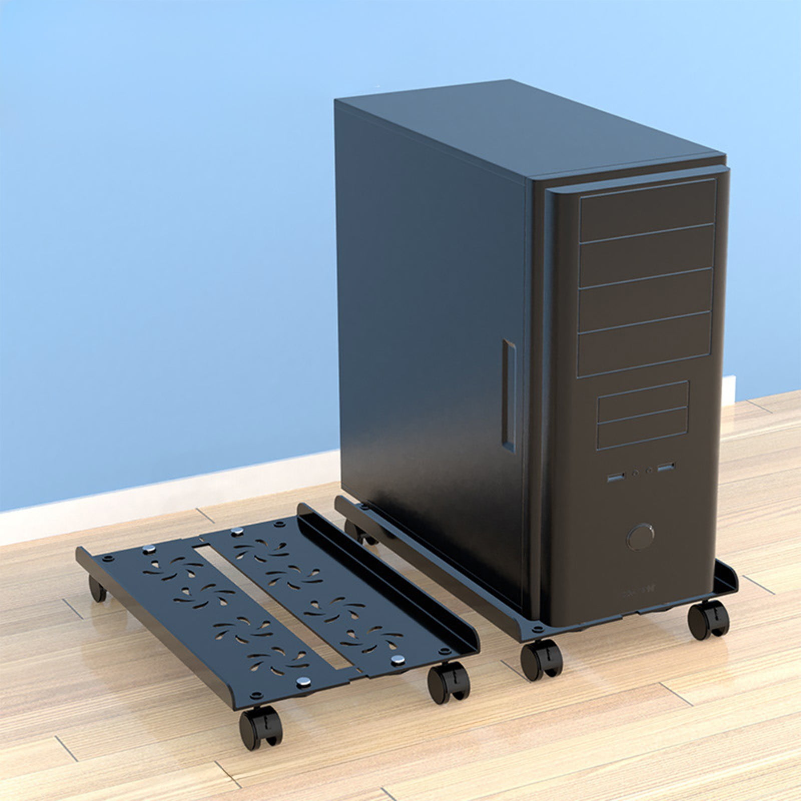 BLNVKOP Computer Host Rack Movable Chassis Base Rack - Walmart.com