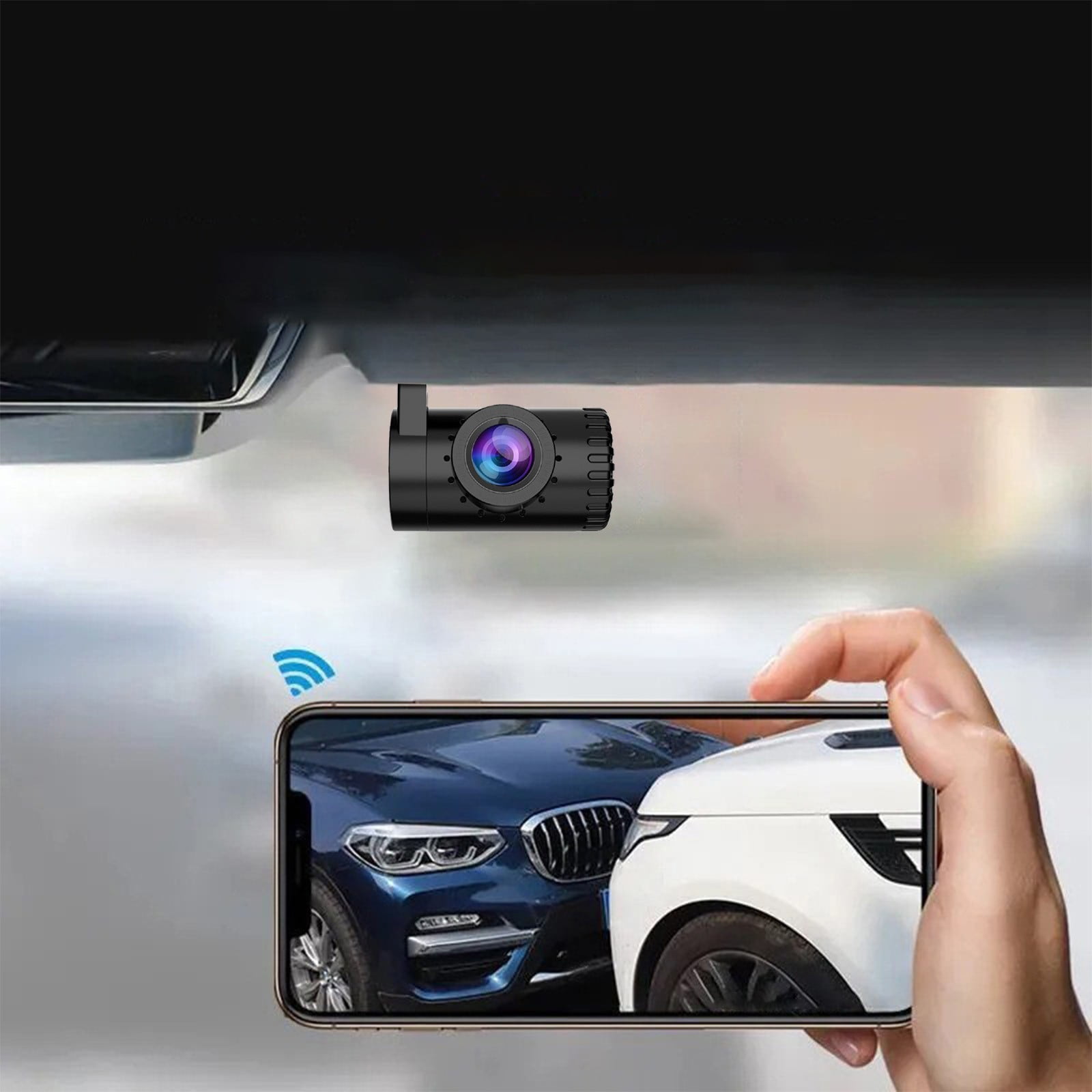 BLNVKOP Dash Cam Front and Rear Car Driving Recorder WIFI Installation ...