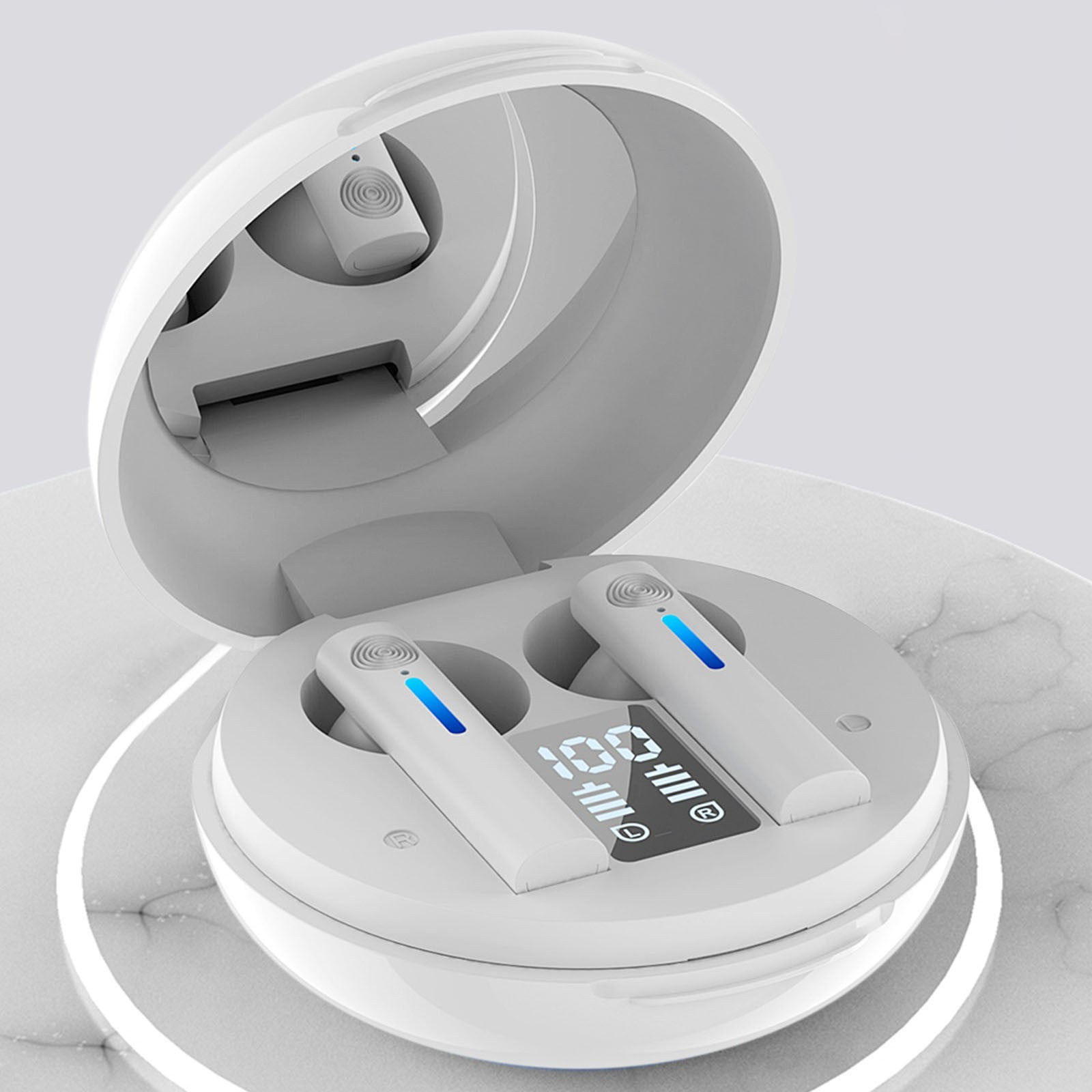 BLNVKOP Digital Display New Wireless Headset HIFI Sound Quality In-ear ...