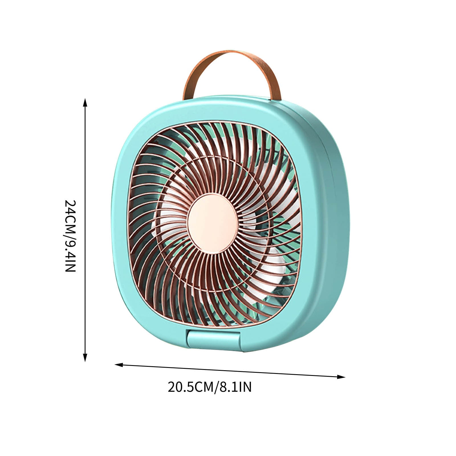 BLNVKOP Foldable Desktop Fan With Digital Display And Timed Display ...