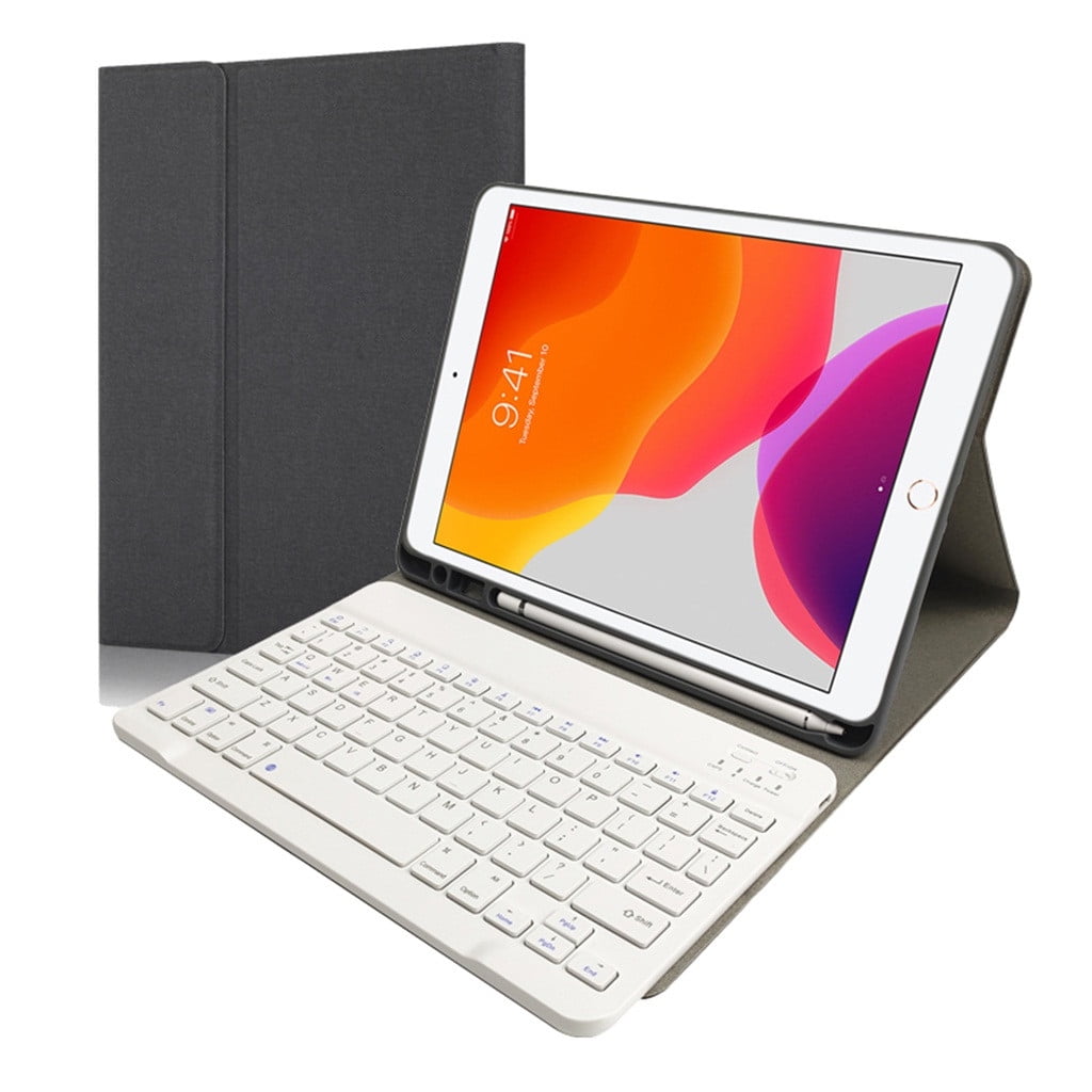 BLNVKOP For 10.2 inch 2019 Wireless Bluetooth Keyboard Case Stand Smart ...