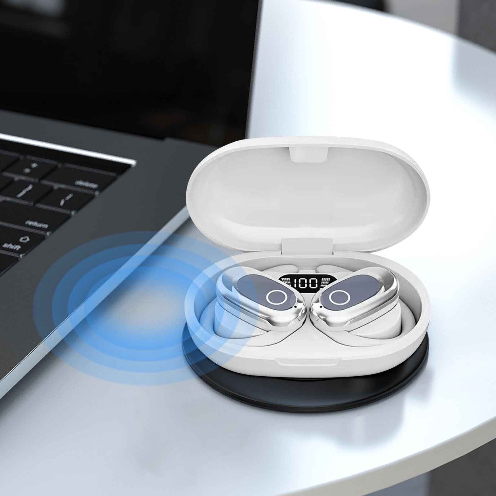 BLNVKOP Good Quality Noise Cancelling Over The Ear Bluetooth Earphones ...