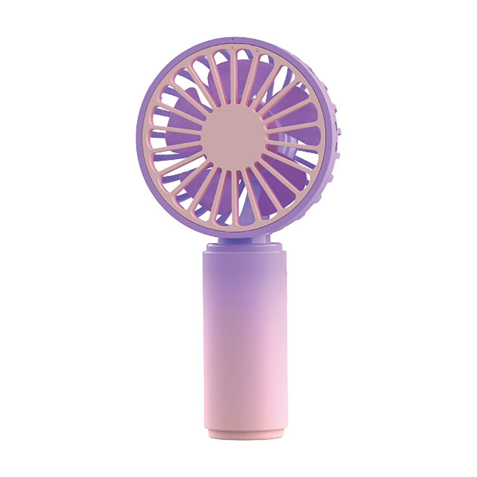 BLNVKOP Gradient Mini Handheld Fan USB Charging Outdoor Camping ...