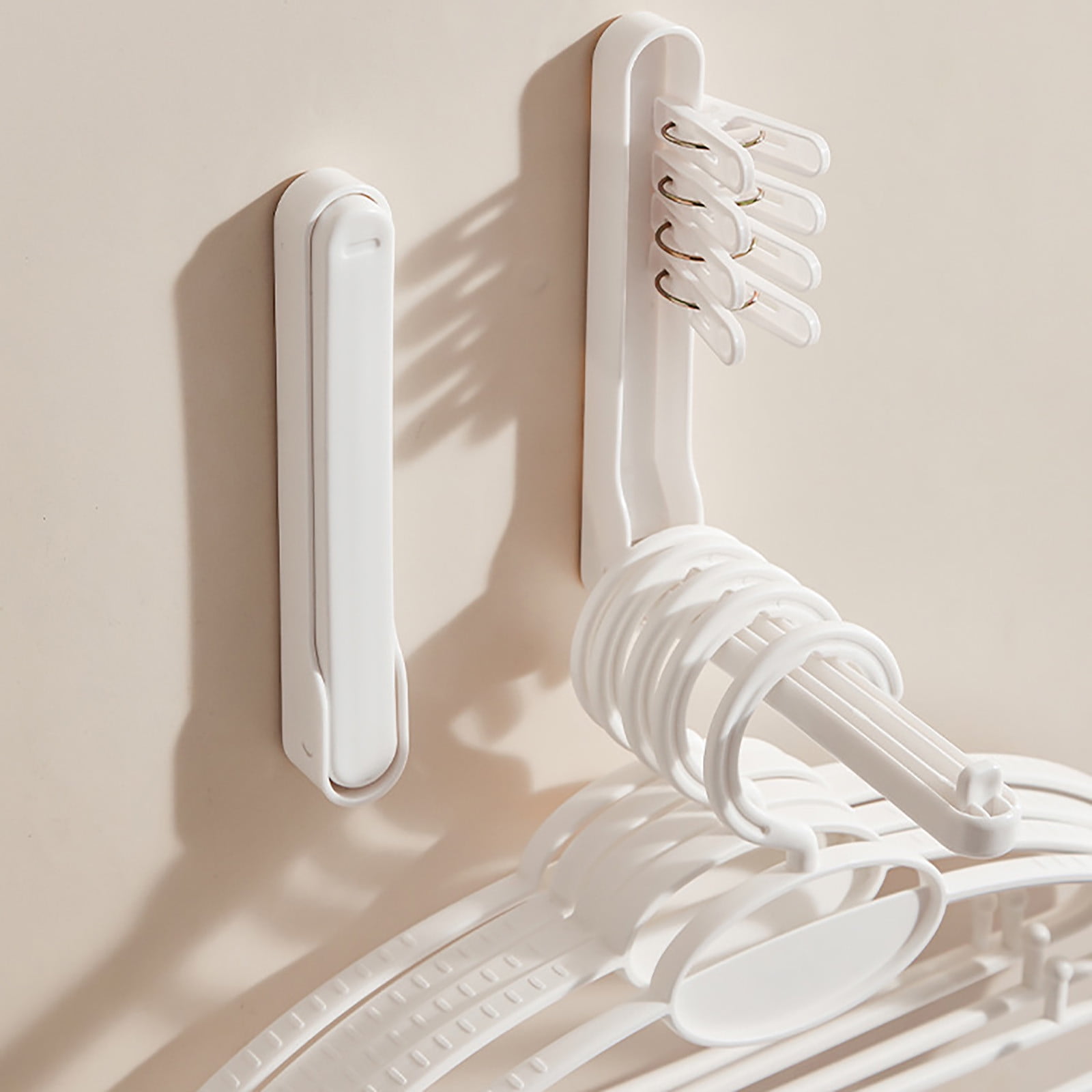 BLNVKOP Hanger Storage Rack Wall-hanging Clothing-clip Balcony ...