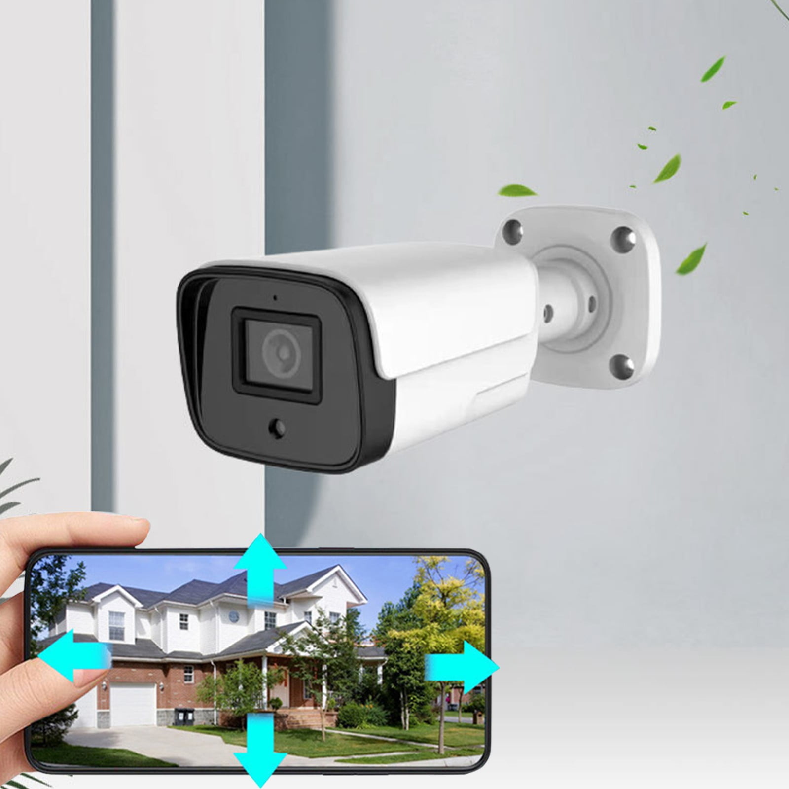 BLNVKOP High Definition Wireless Outdoor Surveillance Camera With Audio ...
