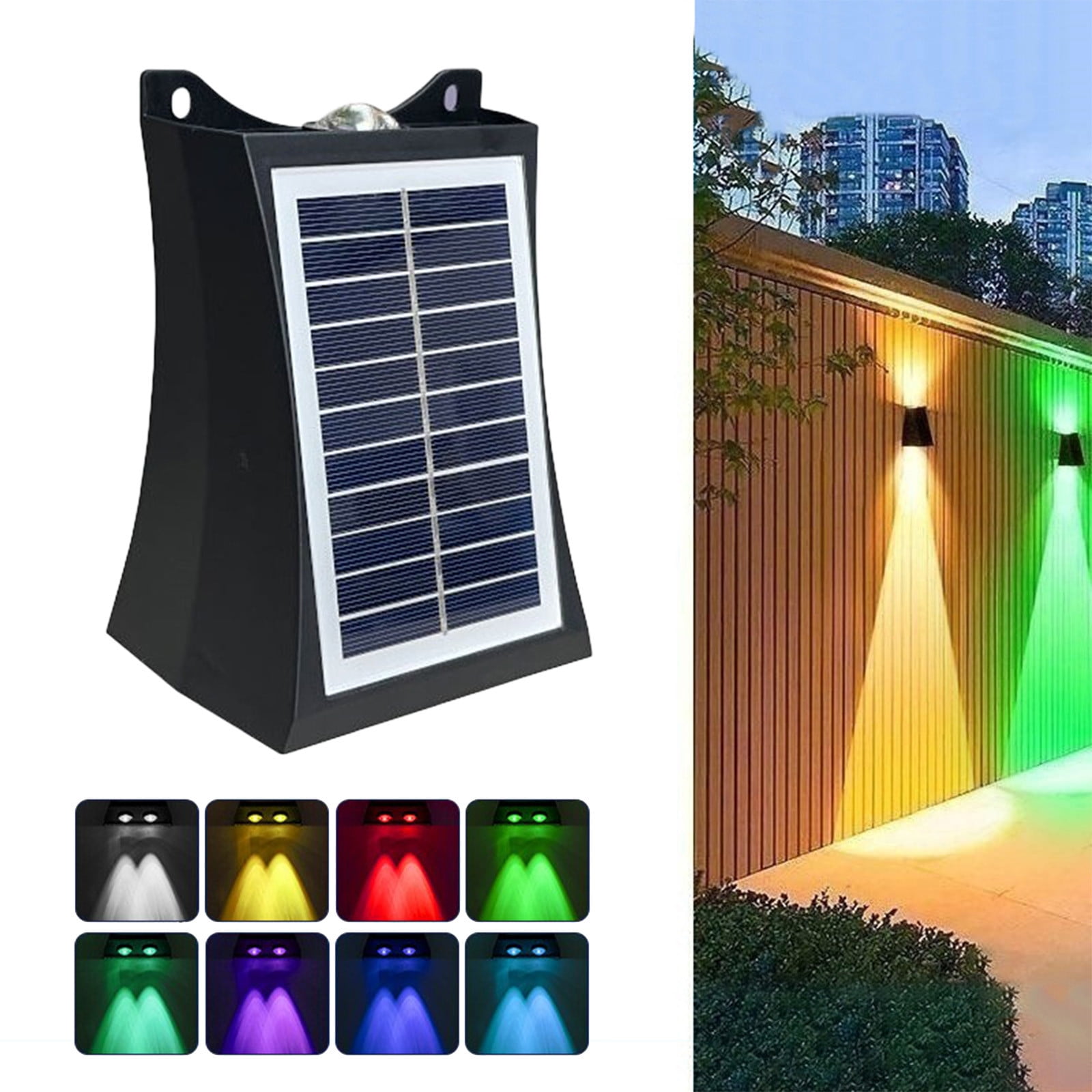BLNVKOP Hot Sale Solar Up And Down Light-emitting Wall Lamp Outdoor ...
