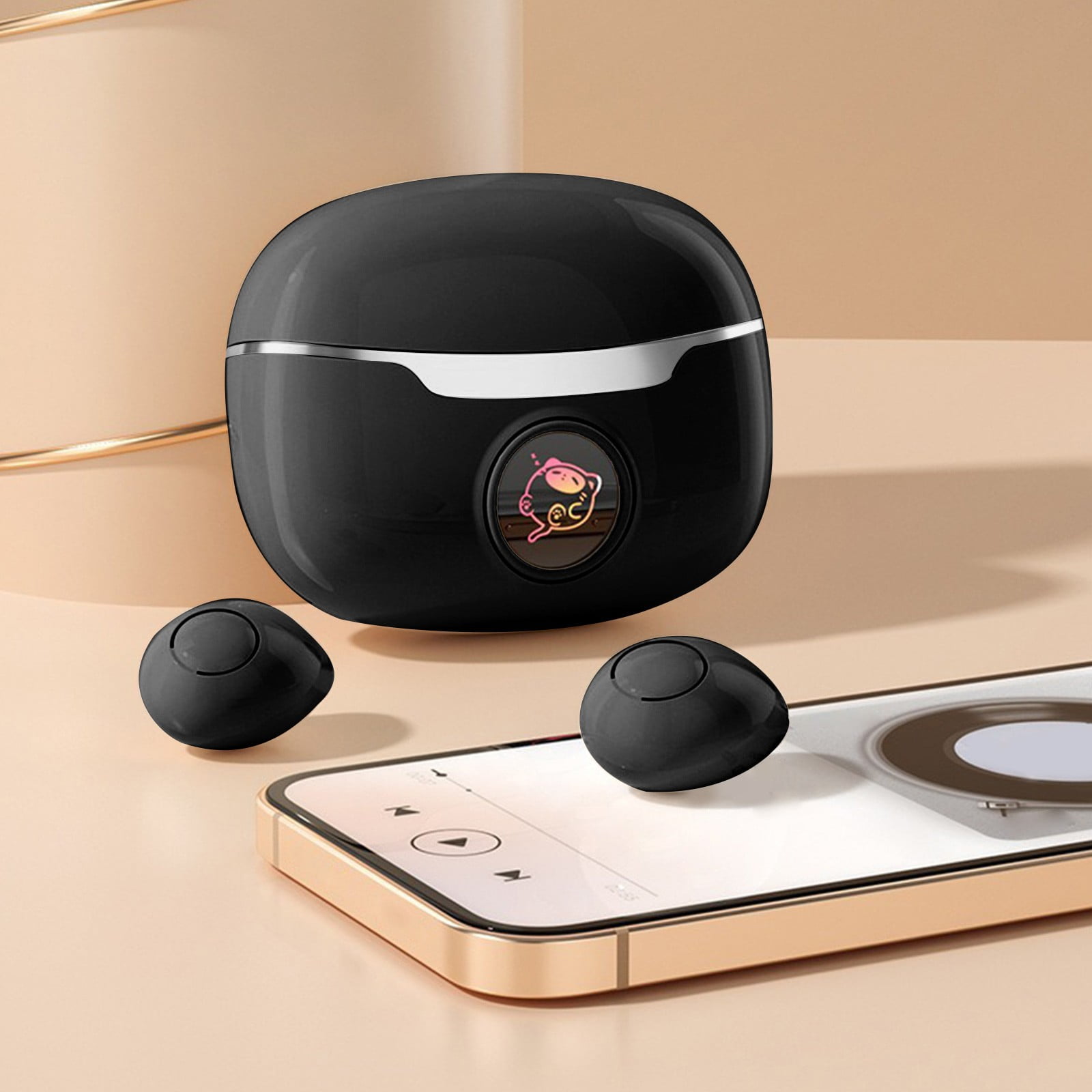 BLNVKOP In Ear-thin Earphones With Intelligent Noise Reduction 5.3 V ...