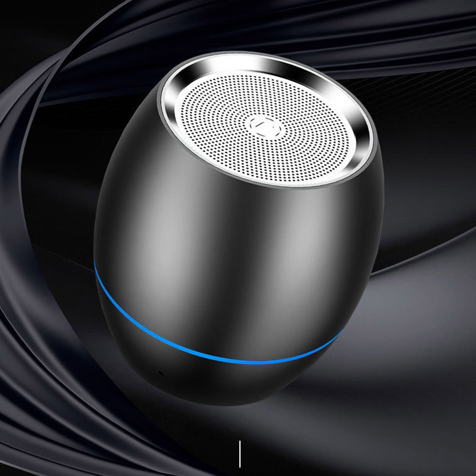 BLNVKOP Intelligent Bluetooth Speaker Mini Subwoofer Metal Texture ...