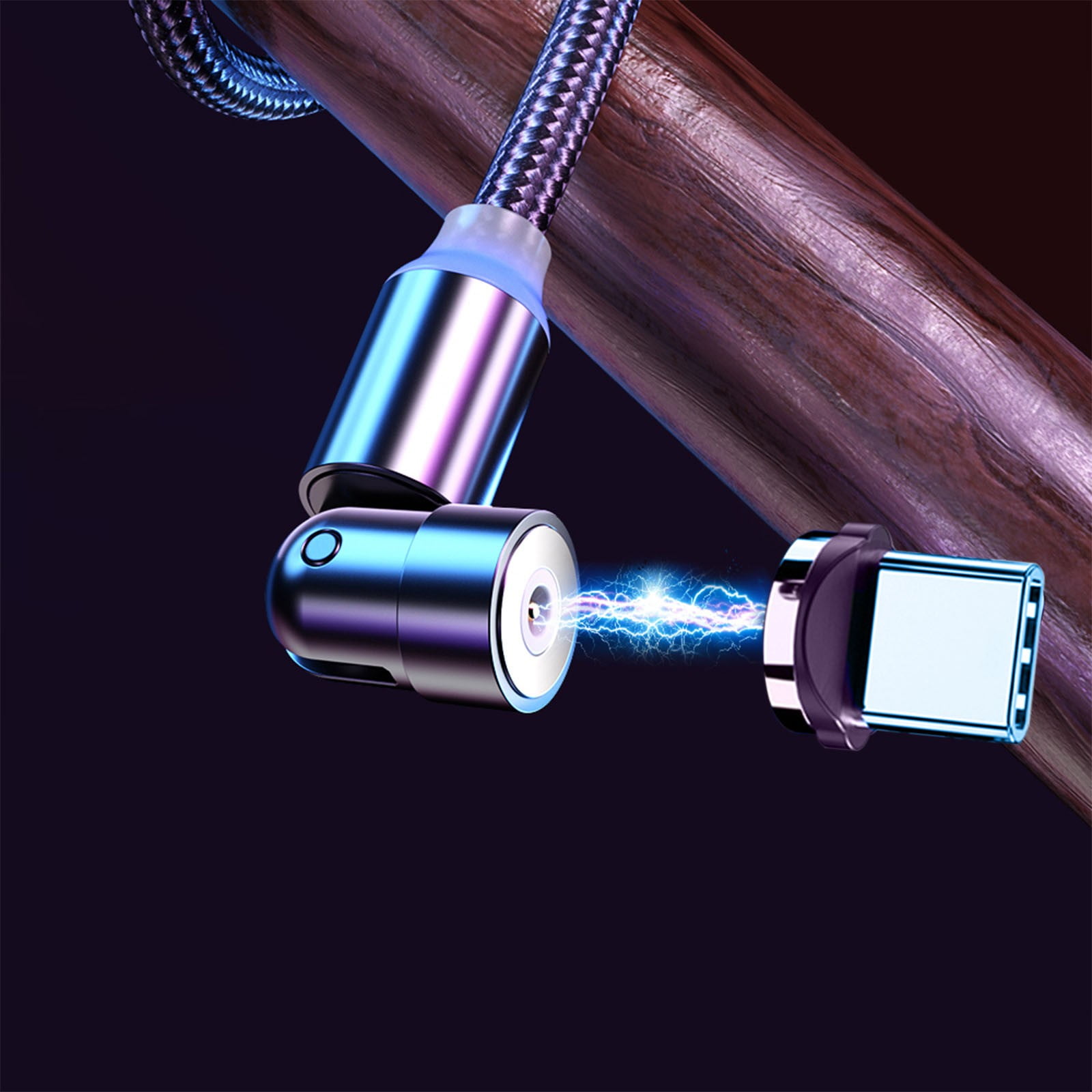 BLNVKOP Magnetic Data Cable USB Adapter Type C Connector Support USB ...