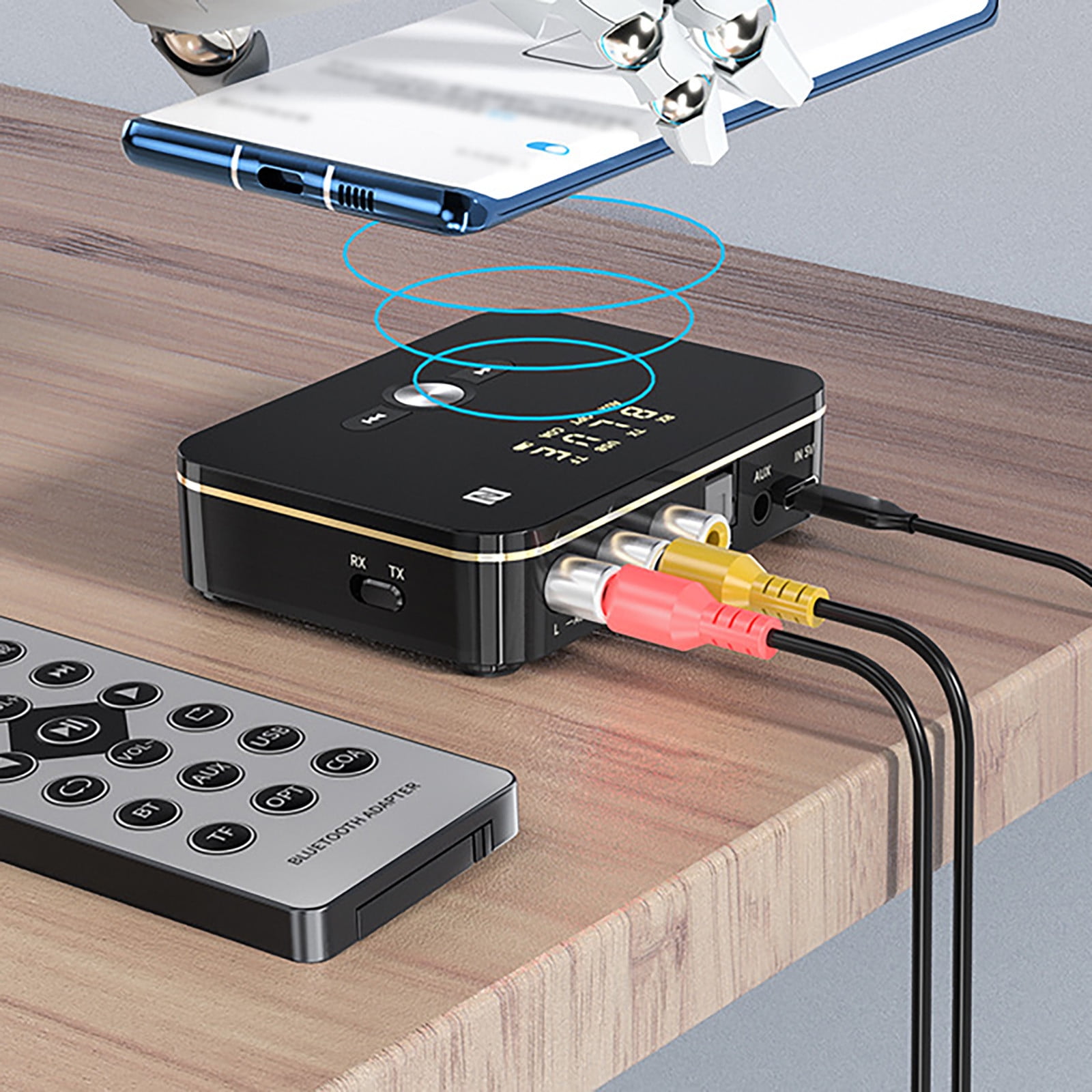 BLNVKOP New NFC Bluetooth Receiver Transmitter 5.0 Bluetooth Audio ...