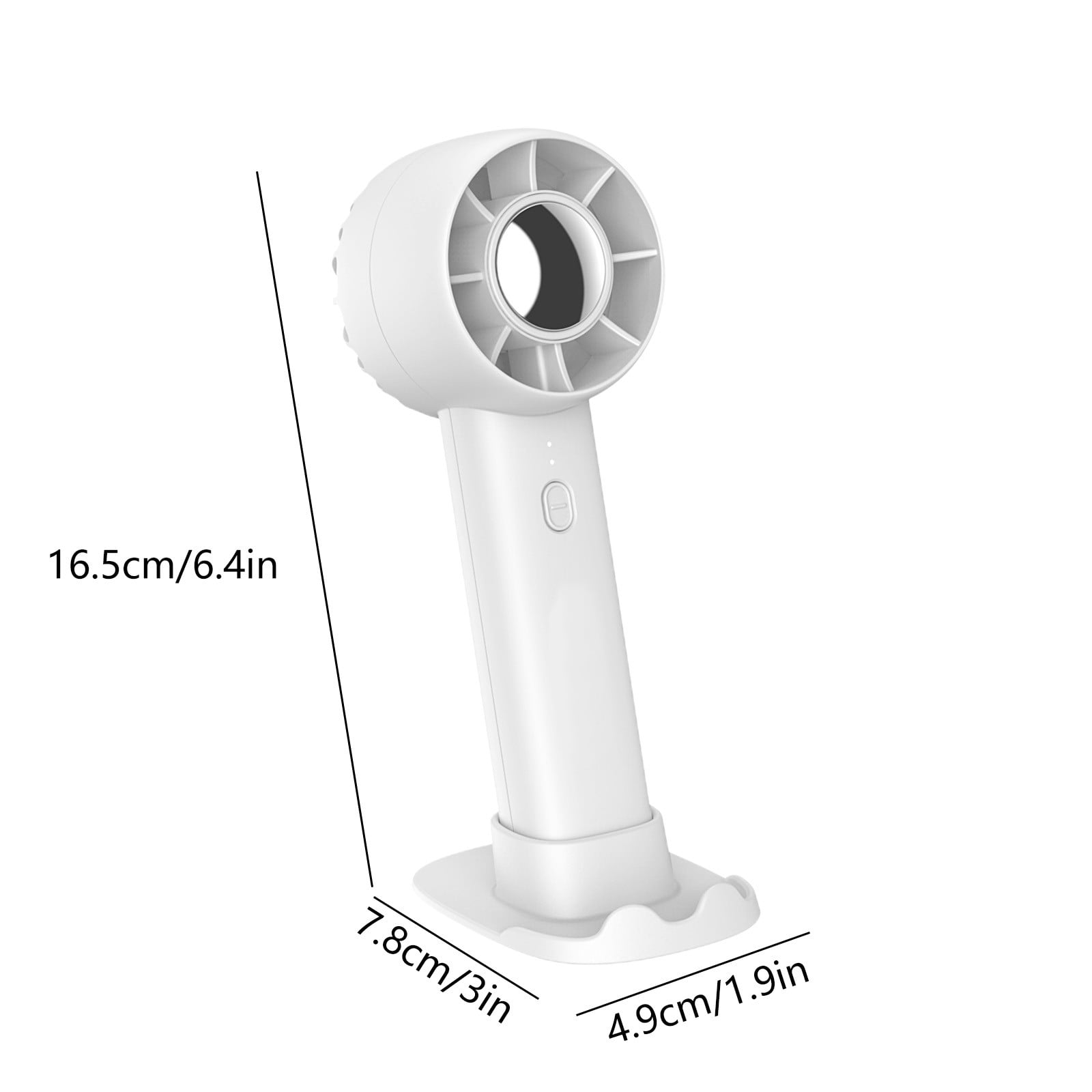 BLNVKOP New Usb Handheld Fan Reversible Base Vertical Blowing 3 Wind ...