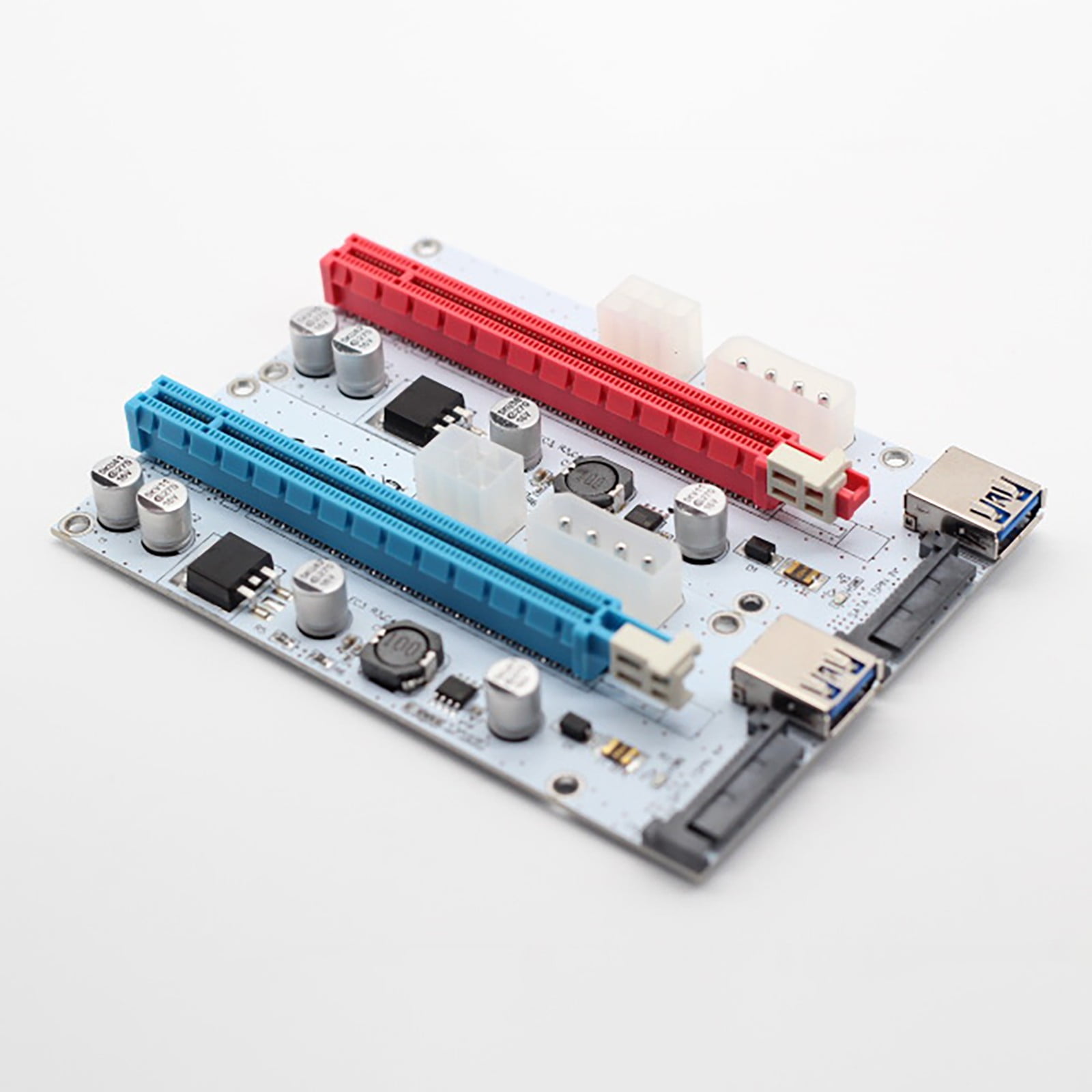 BLNVKOP PCI-E 1X to 16X three power interface graphic card cable ...