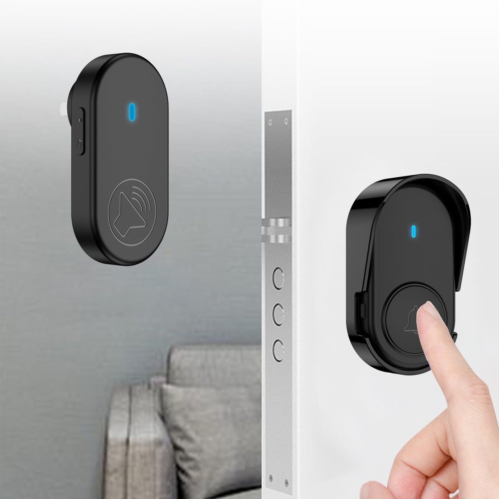 BLNVKOP Popular Wireless Digital Doorbell For Transmission. 38 Of Music ...