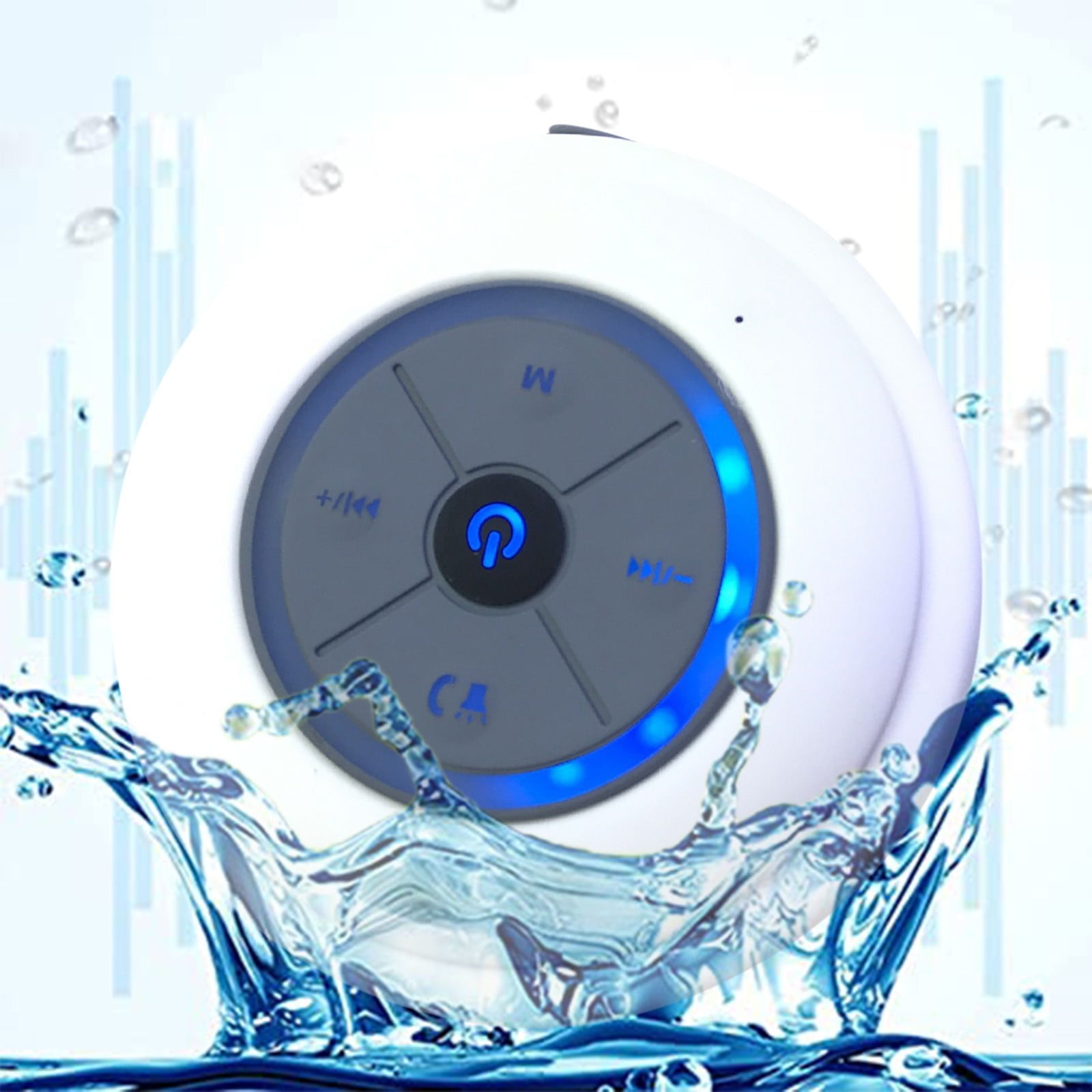 BLNVKOP Portable Bluetooth Speaker Wireless Shower Speakers For Phone ...