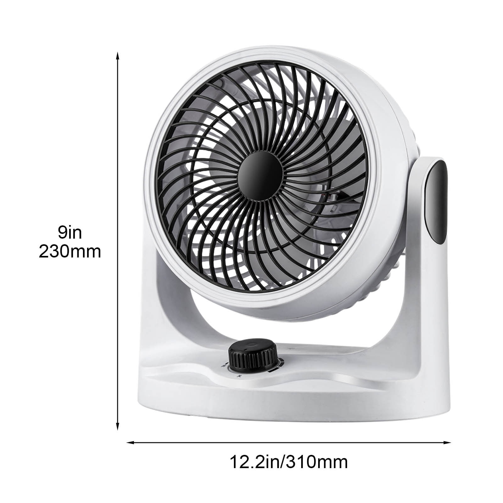 BLNVKOP Small Fan Desktop Fan Desktop Small Large Wind Ultraquiet ...