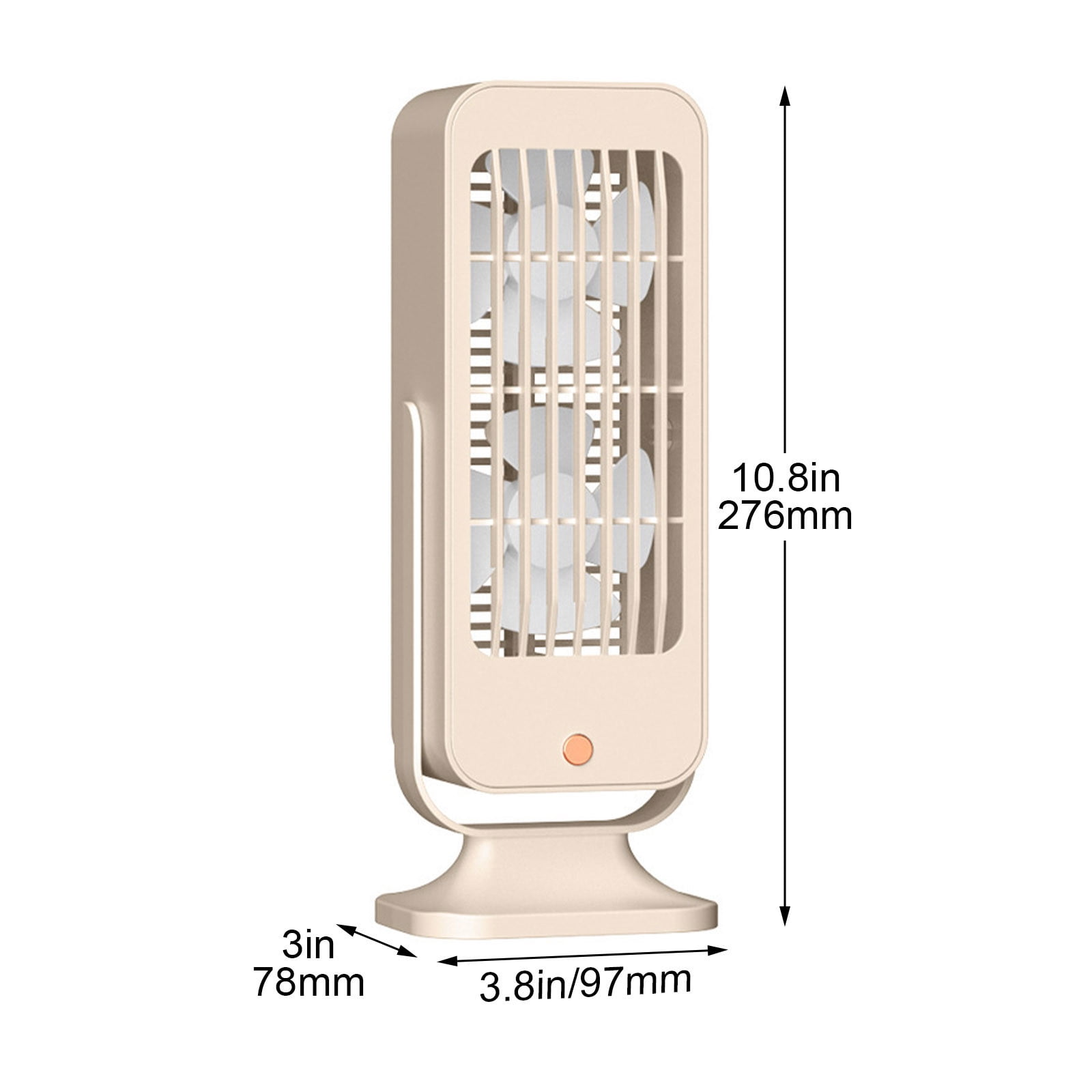 BLNVKOP Two Blade Home Recirculating Fan USB Home Fan Desktop ...