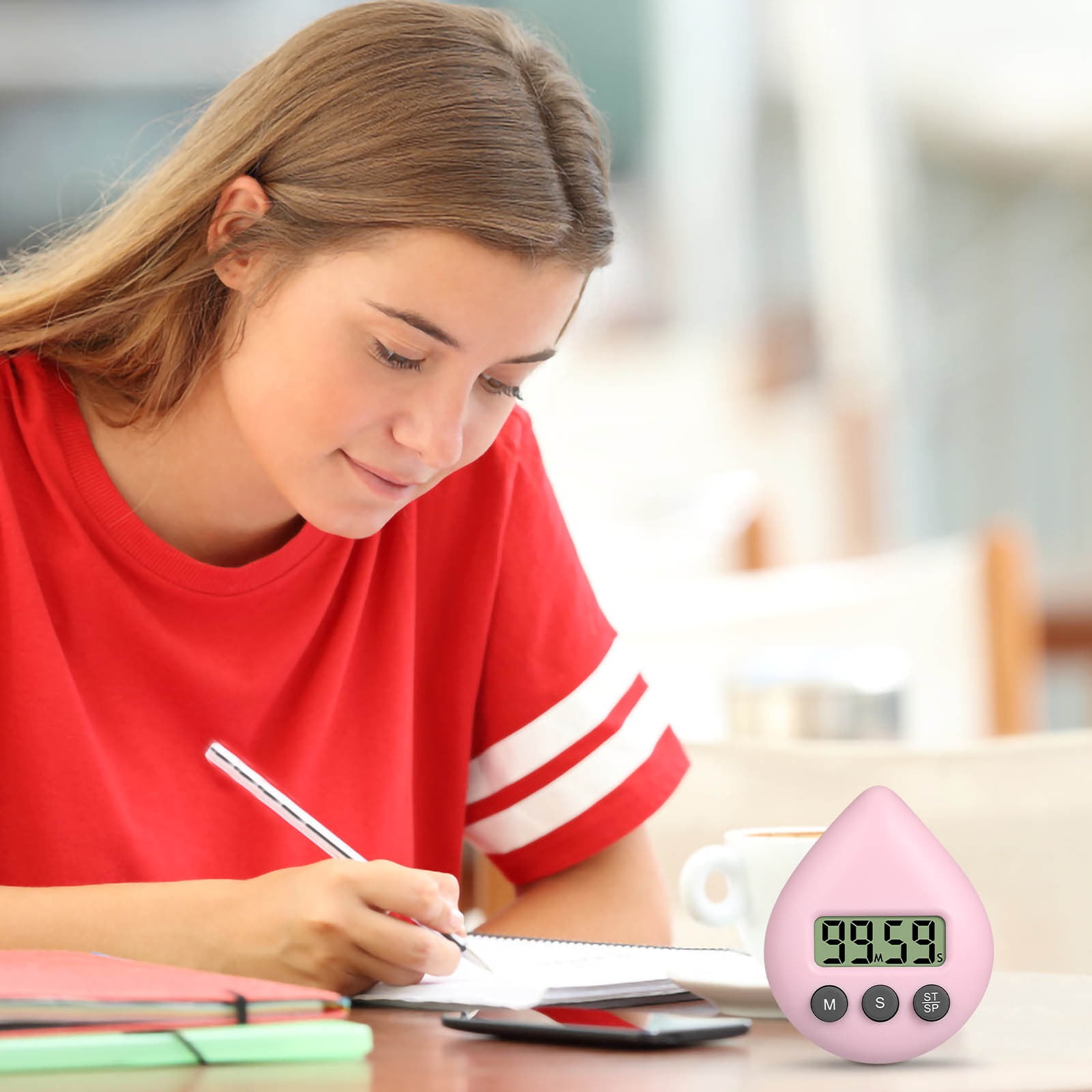 BLNVKOP Water Drop Electronic Timer Timer Reminder Student Learning ...